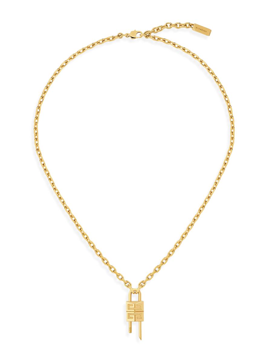 Shop Givenchy Lock Necklace with 4G Padlock | Saks Fifth Avenue