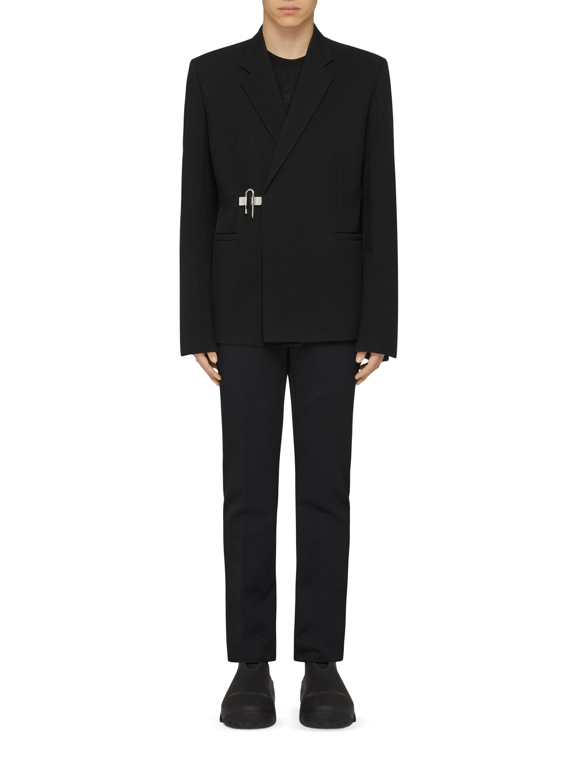 Givenchy J-Notch Padlock Closure Jacket | Saks Fifth Avenue