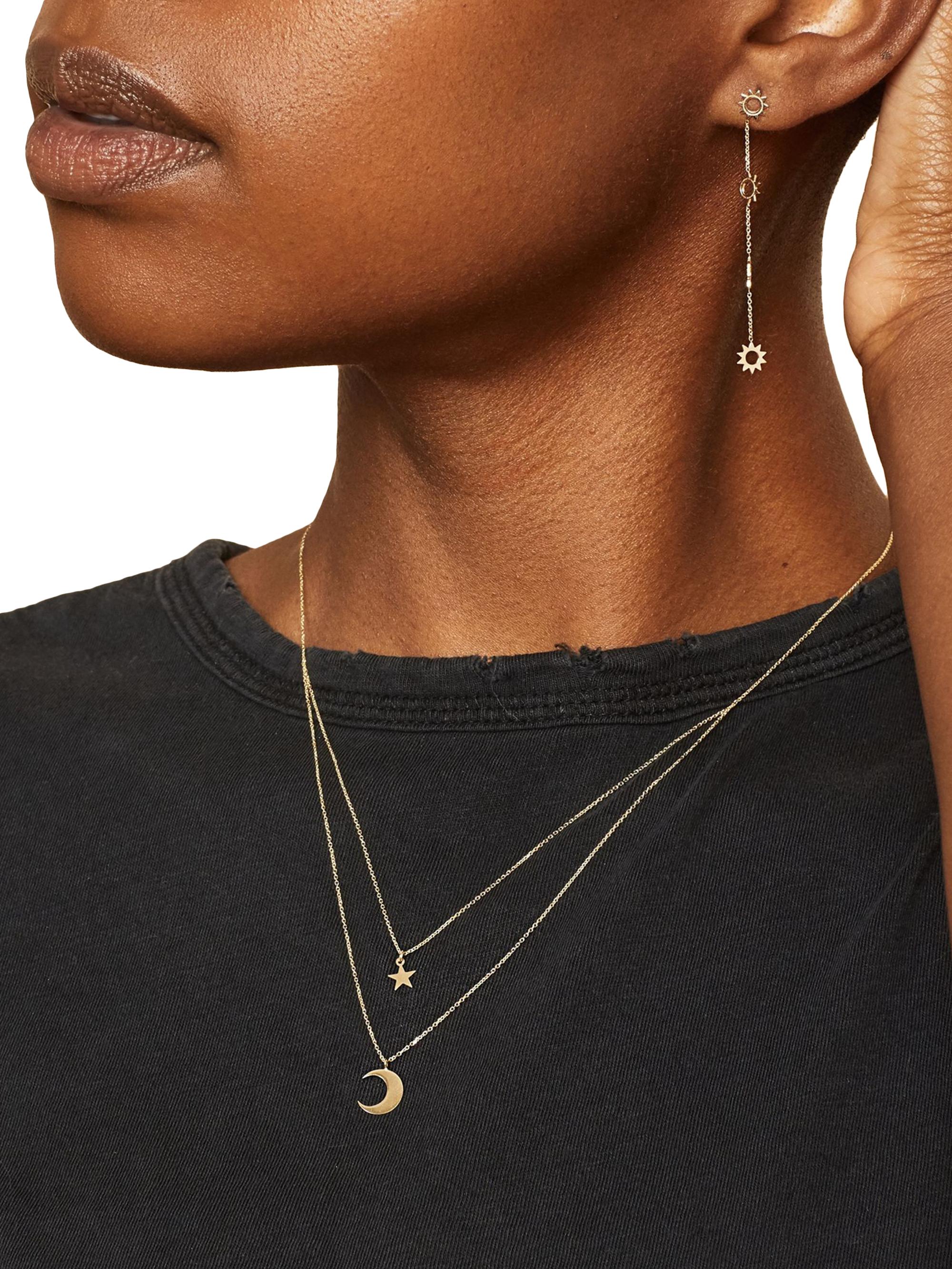 Oradina 14K Yellow Solid Gold Jana Layered Necklace | Saks Fifth Avenue