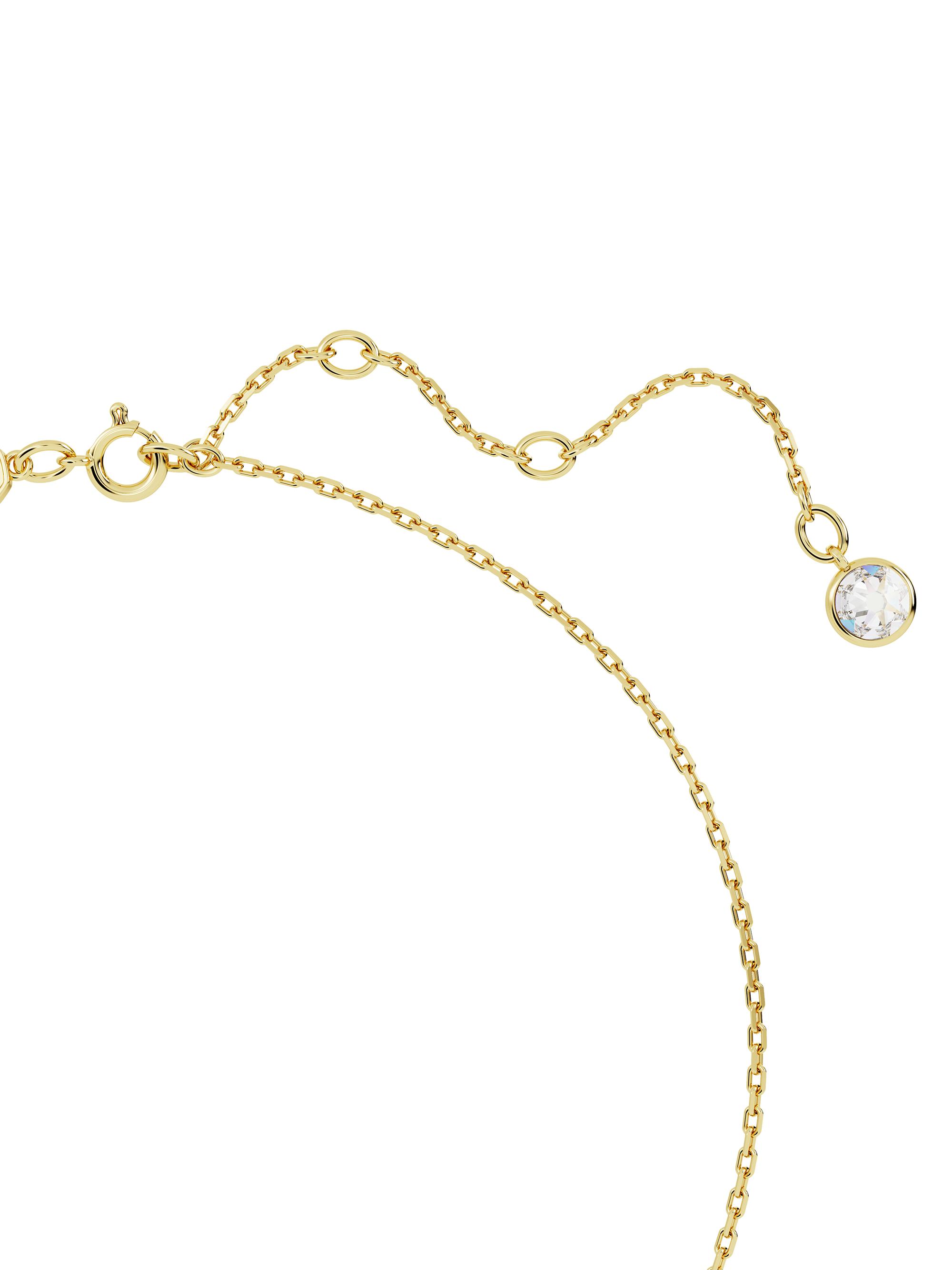 Swarovski Chroma Gold-Plated Heart Pendant Necklace | Saks Fifth Avenue