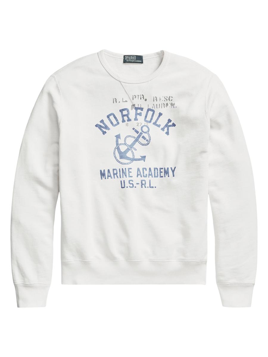 Polo Ralph Lauren Nevis Vintage Fleece Crewneck Sweatshirt | Saks Fifth ...