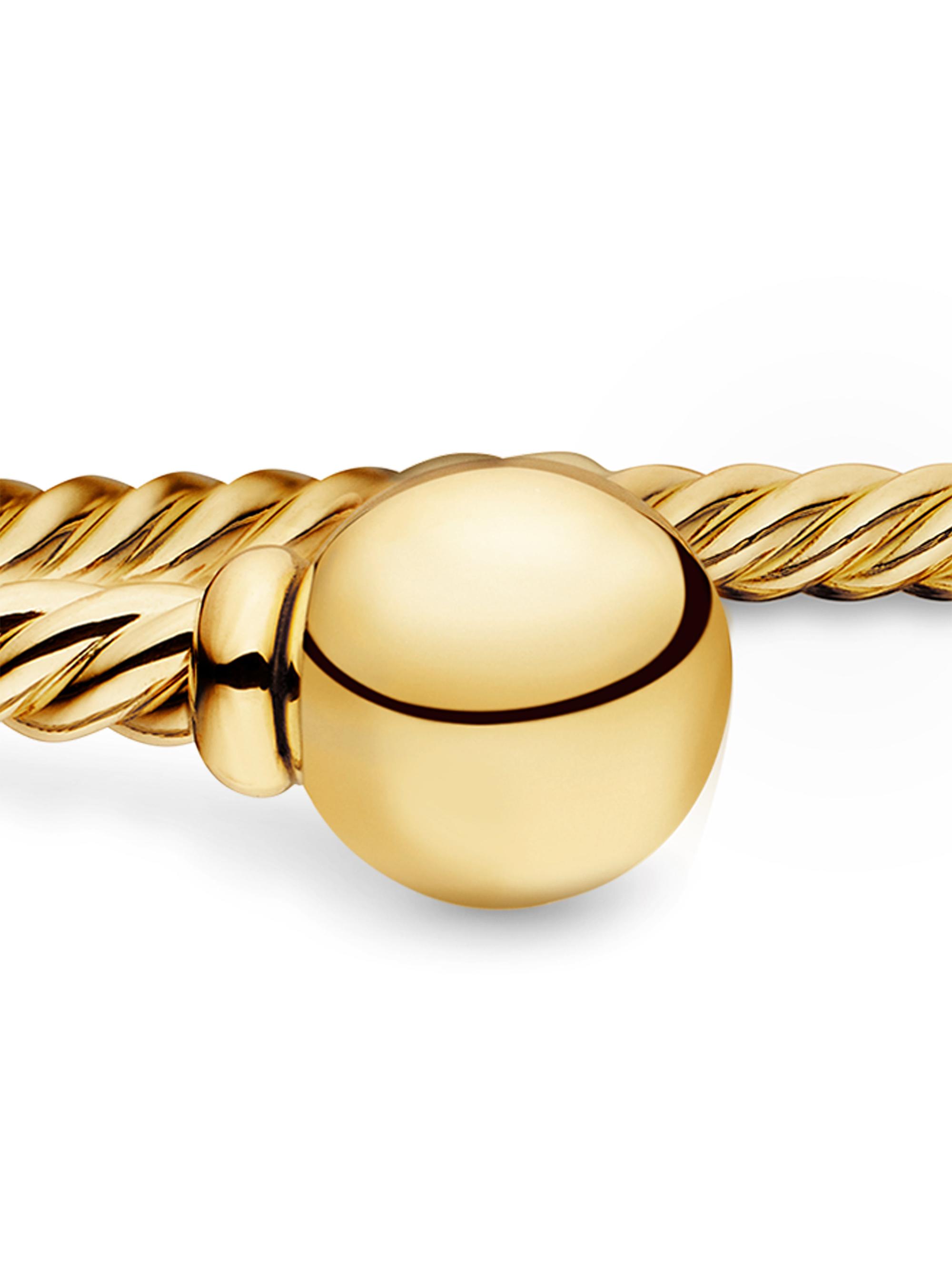 David Yurman Solari Bead Bracelet in 18K Yellow Gold | Saks Fifth Avenue