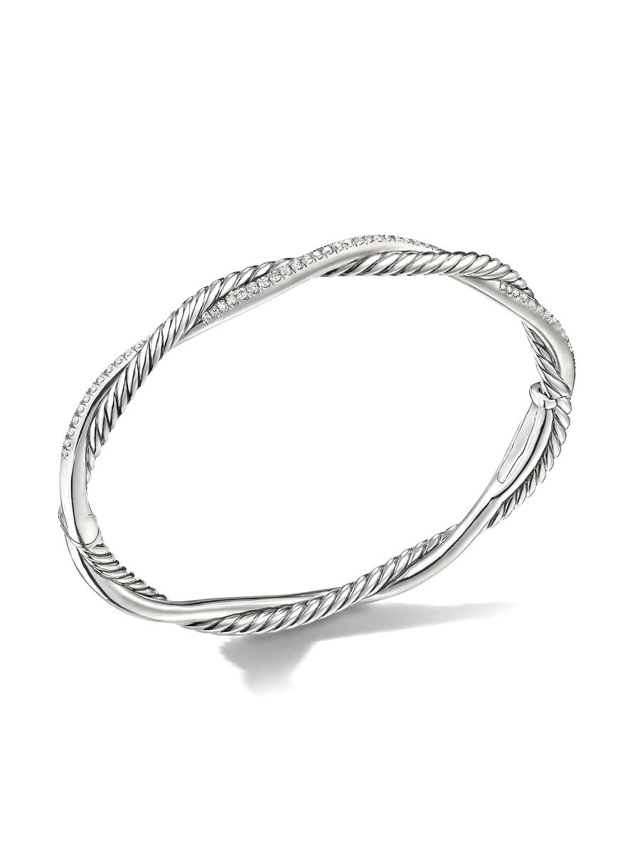 David Yurman Petite Infinity Bracelet in Sterling Silver | Saks Fifth ...