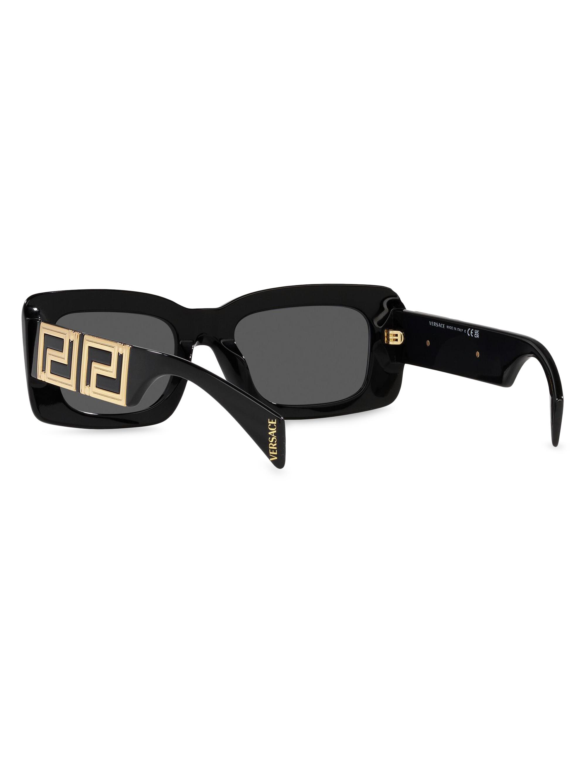Versace 54MM Rectangular Sunglasses | Saks Fifth Avenue