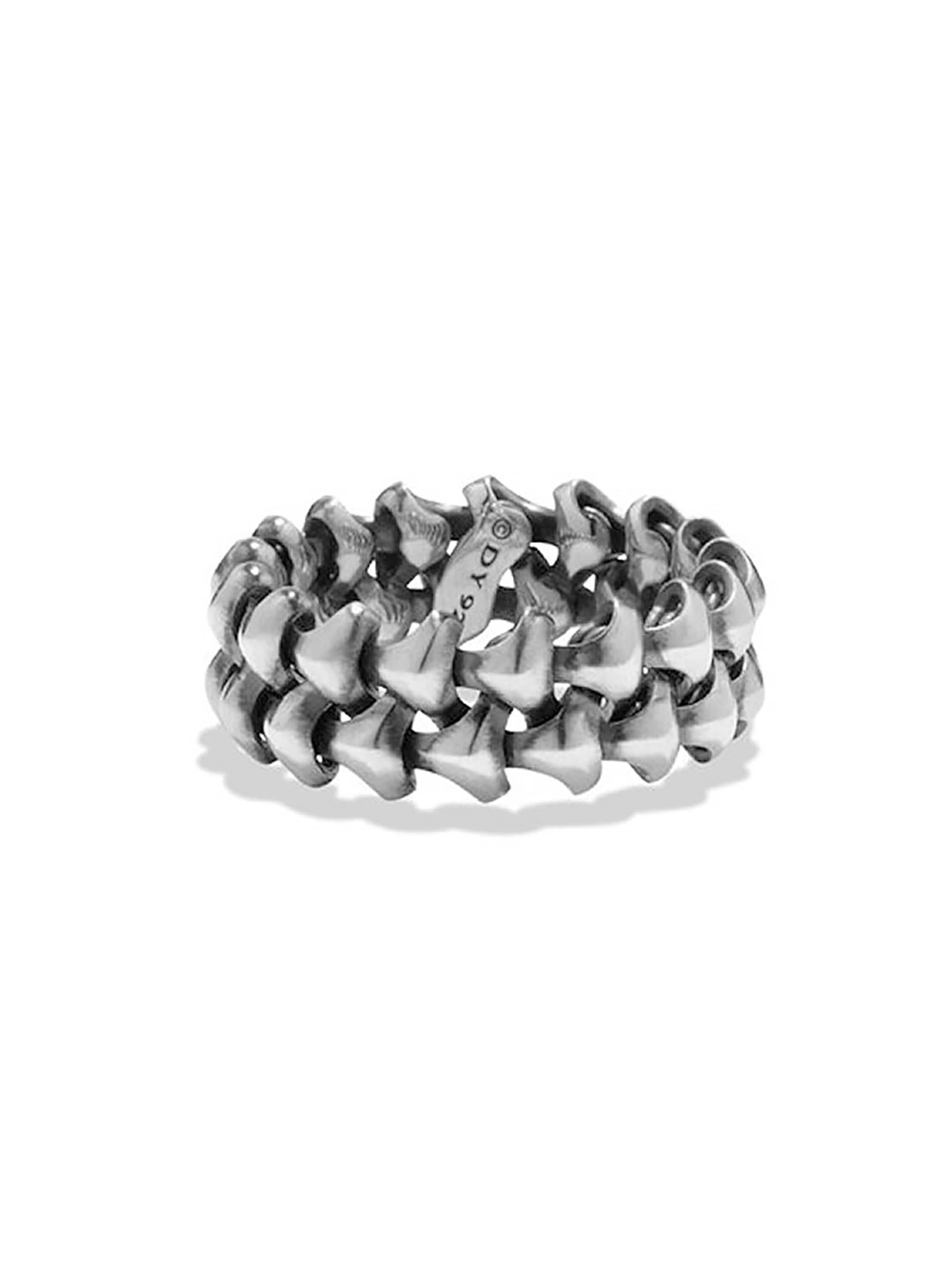 David Yurman Armory Band Ring in Sterling Silver | Saks Fifth Avenue