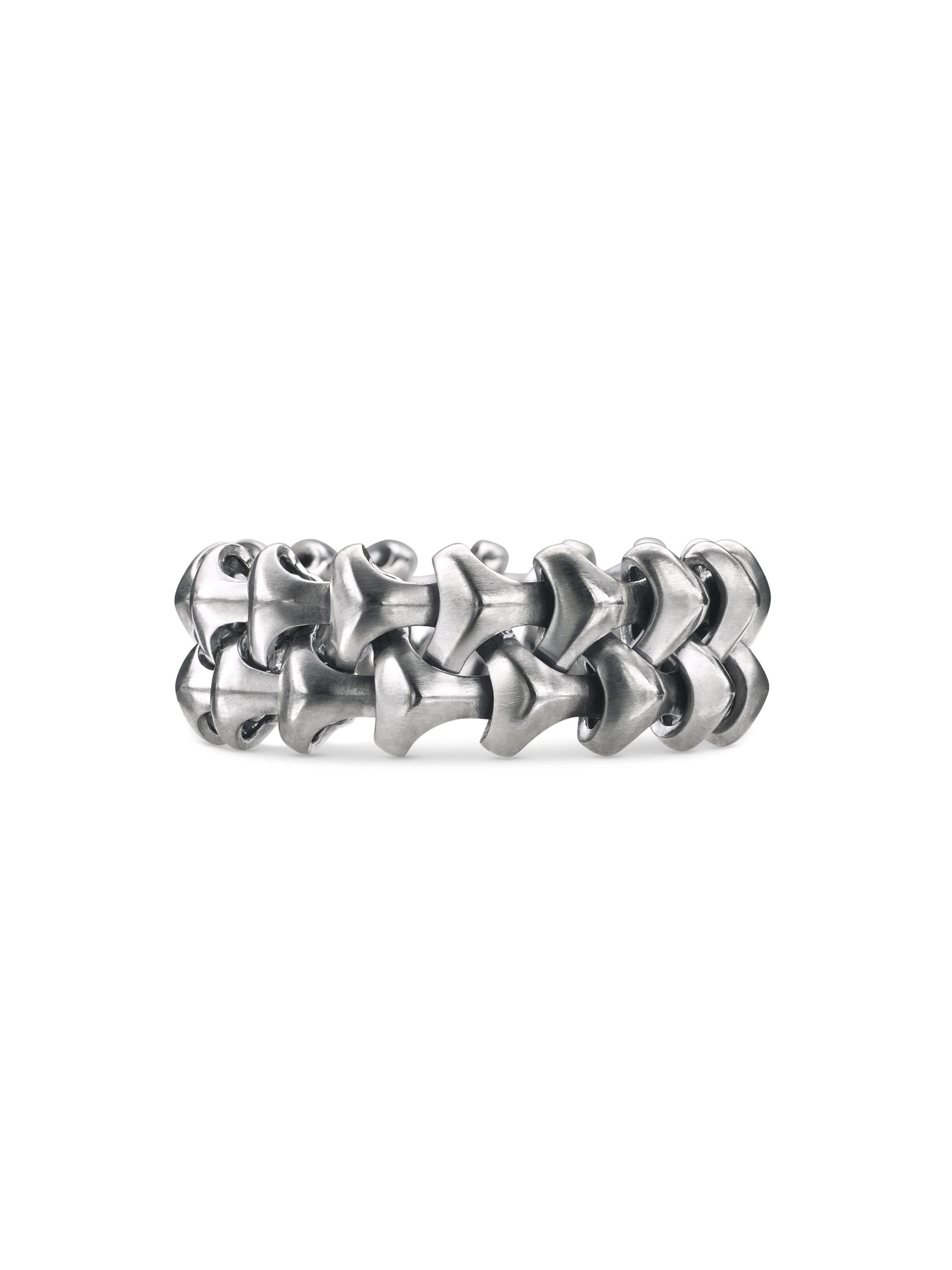 David Yurman Armory Band Ring in Sterling Silver | Saks Fifth Avenue