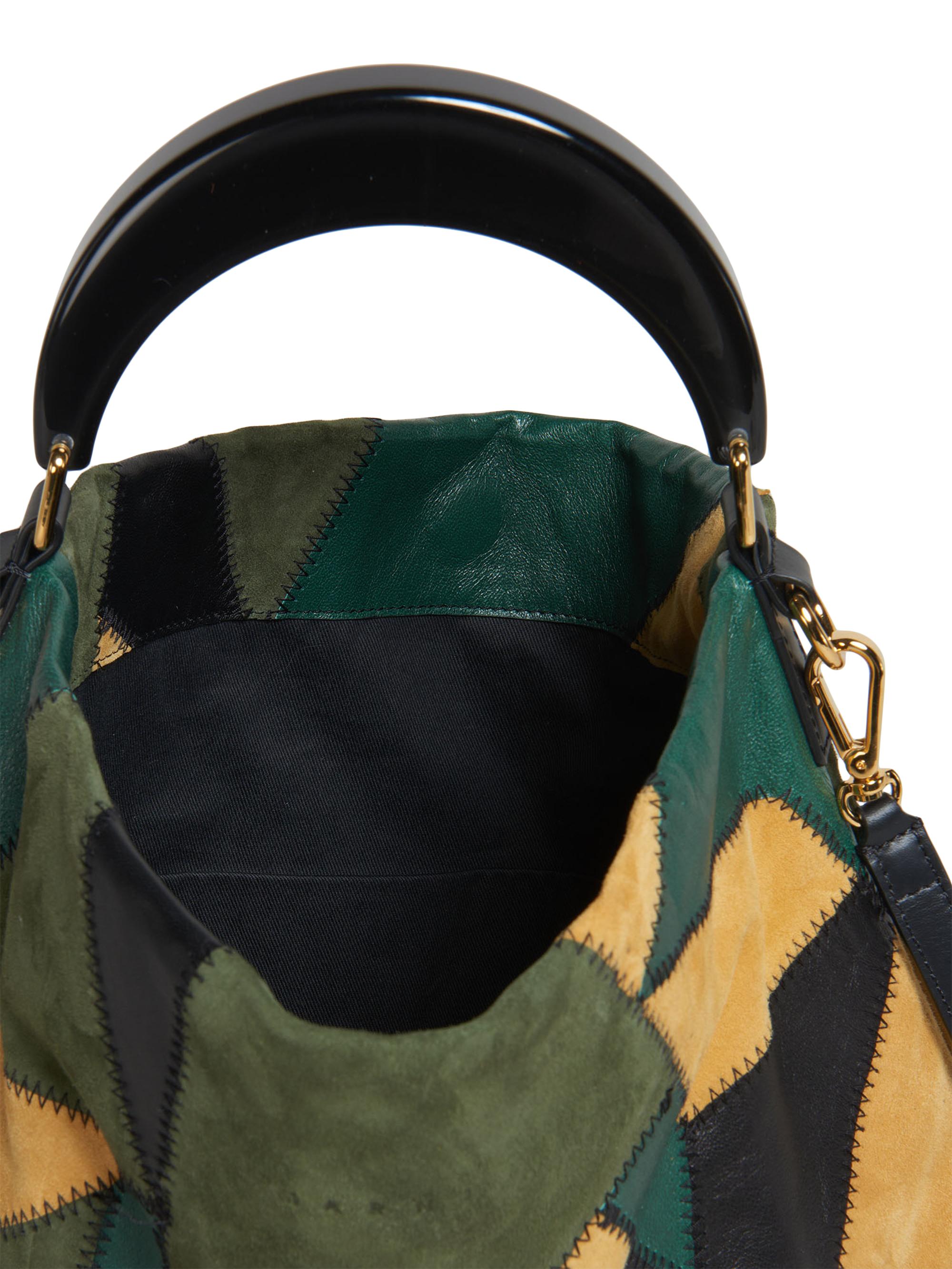 Marni Medium Venice Patchwork Leather Hobo Bag | Saks Fifth Avenue