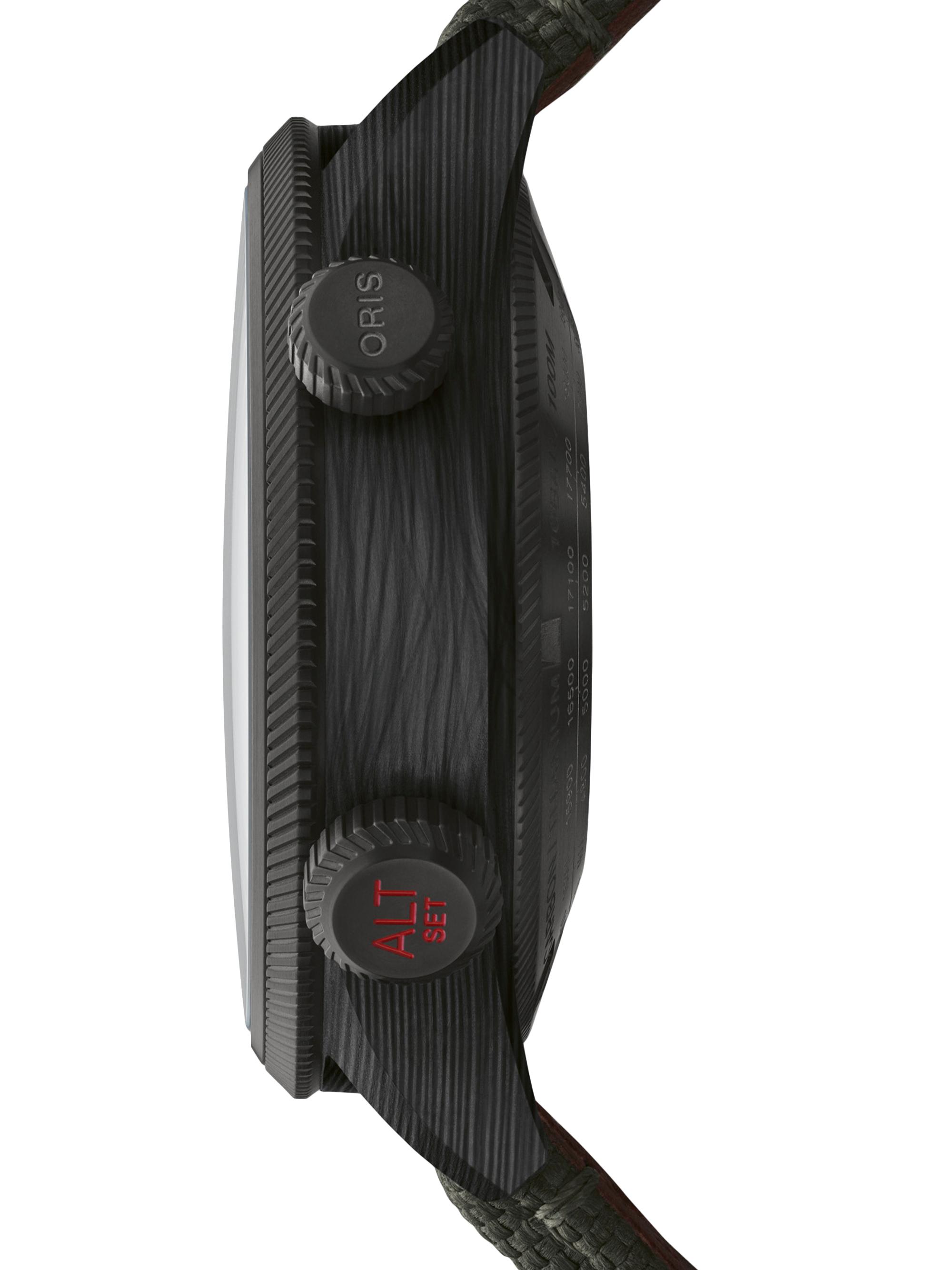 Oris ProPilot 3D-Printed Carbon & Titanium Watch | Saks Fifth Avenue