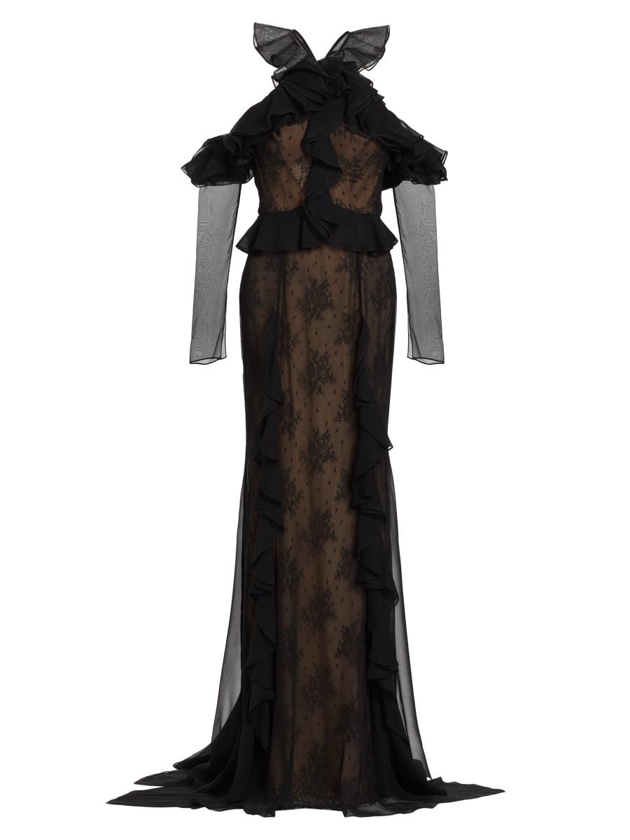 Jason Wu Collection Ruffle-Embellished Lace Gown | Saks Fifth Avenue