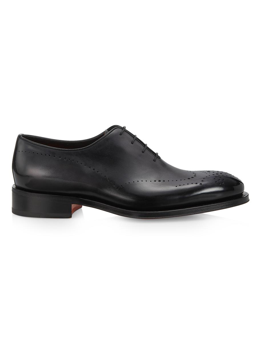 Santoni Carter Wholecut Oxfords | Saks Fifth Avenue