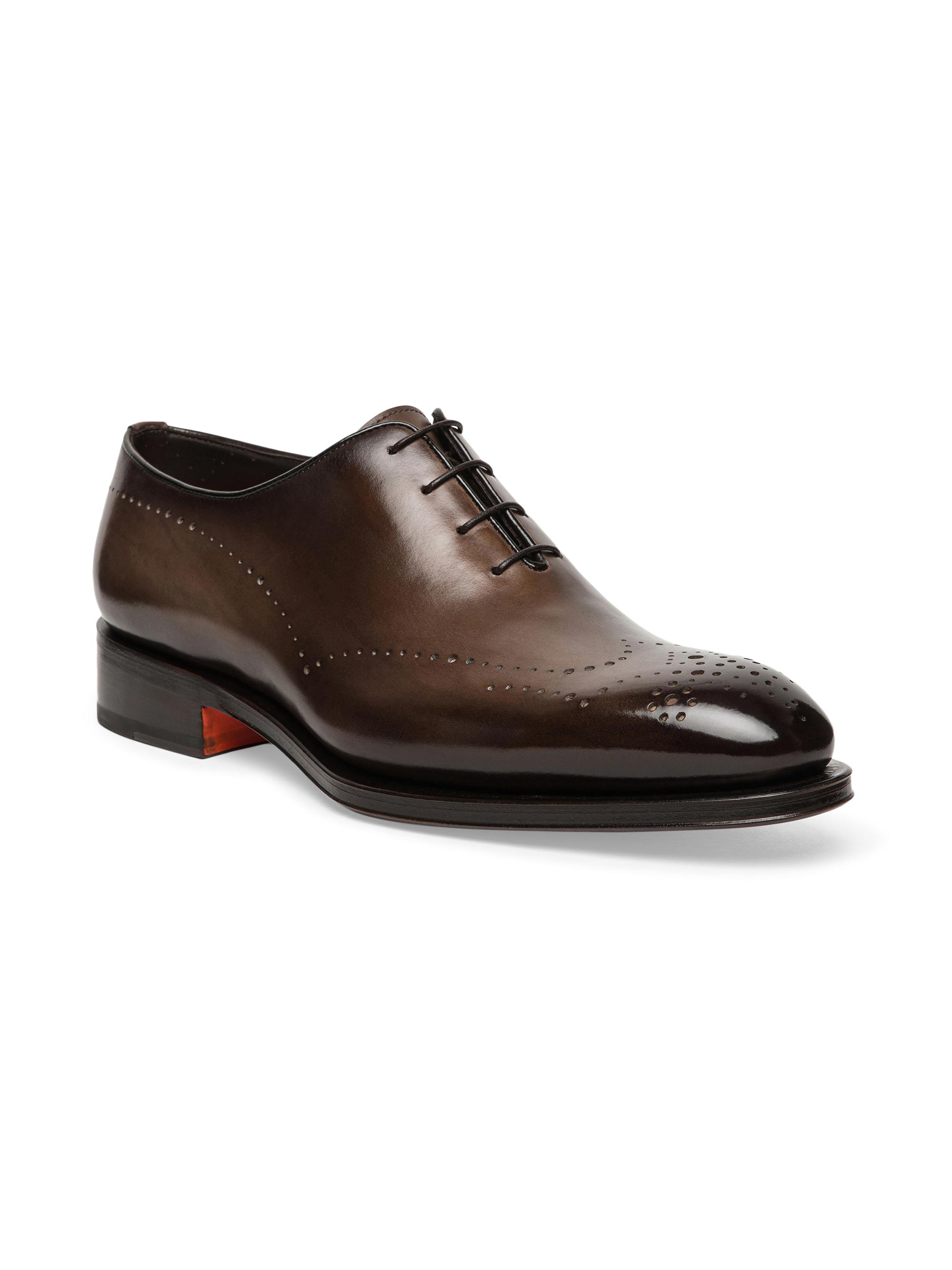 Santoni Carter Wholecut Oxfords | Saks Fifth Avenue