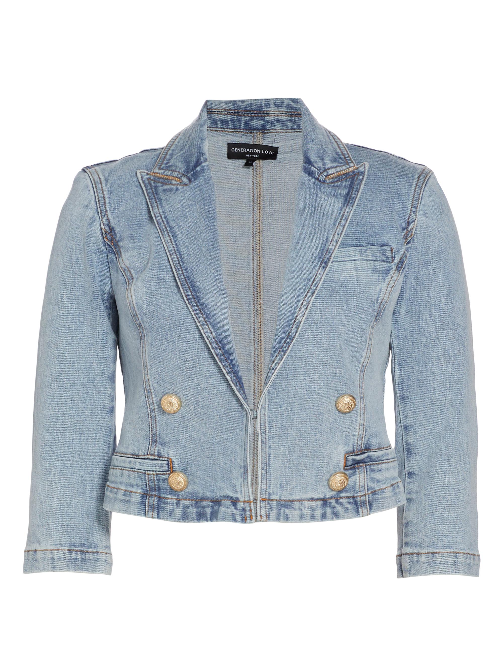 Shop Generation Love Cosmo Denim Blazer | Saks Fifth Avenue