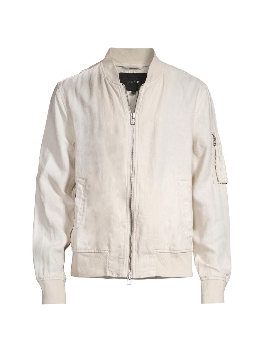 Joe's Jeans Ray Linen Bomber Jacket | Saks Fifth Avenue