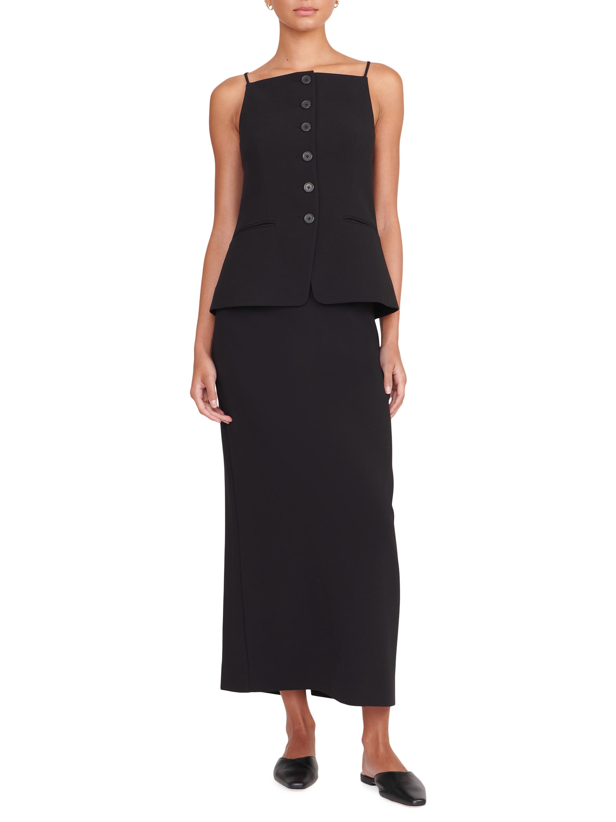 Staud Una Button-Front Tank | Saks Fifth Avenue