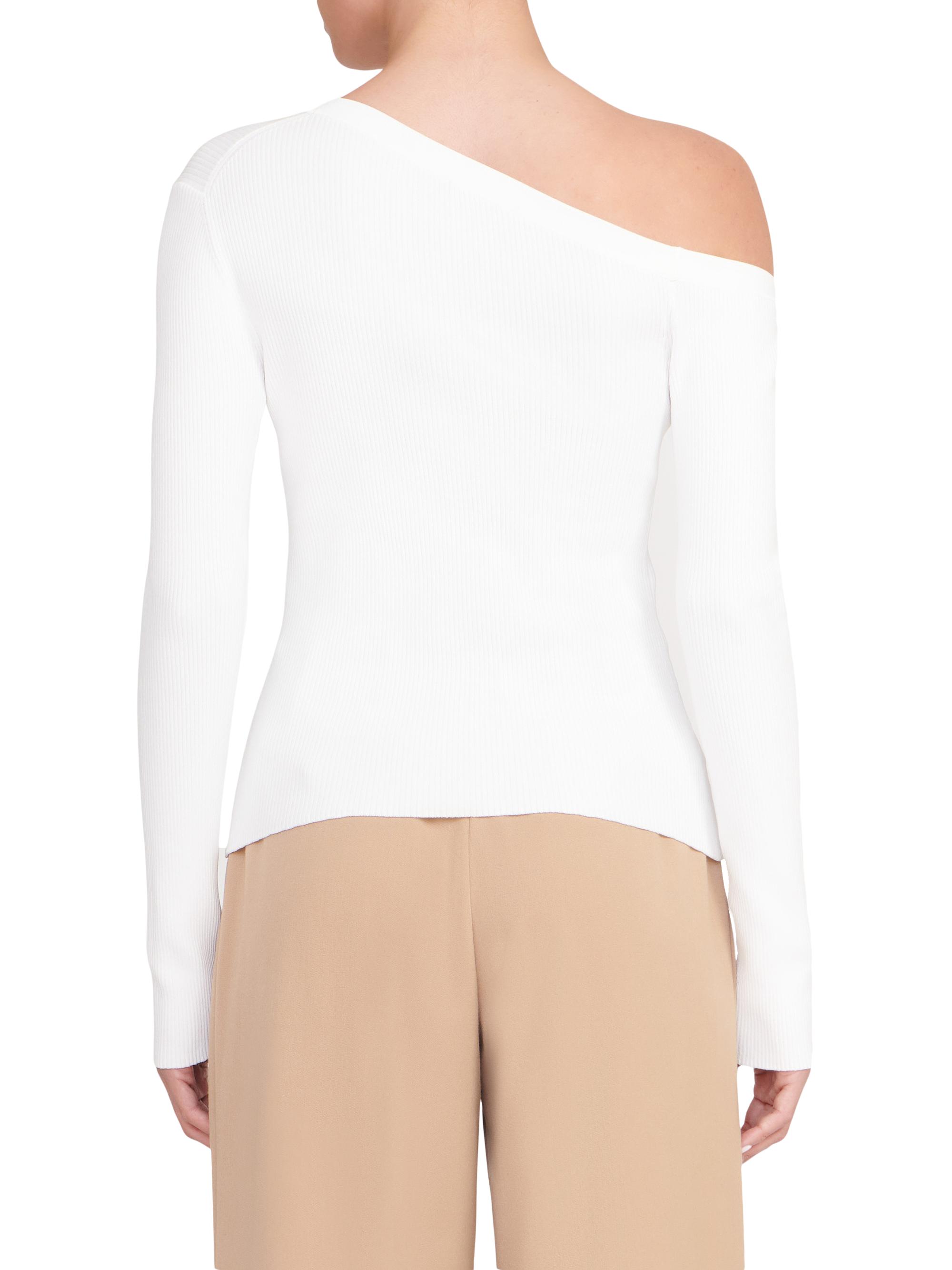 Shop Staud Craftsman Asymmetric Sweater | Saks Fifth Avenue