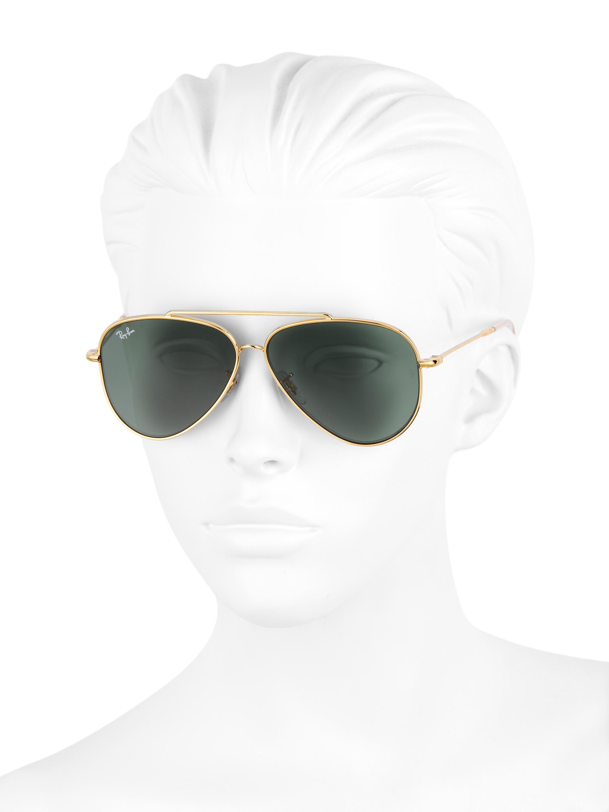 Ray-Ban RBR0101S 59MM Inverted Aviator Sunglasses | Saks Fifth Avenue