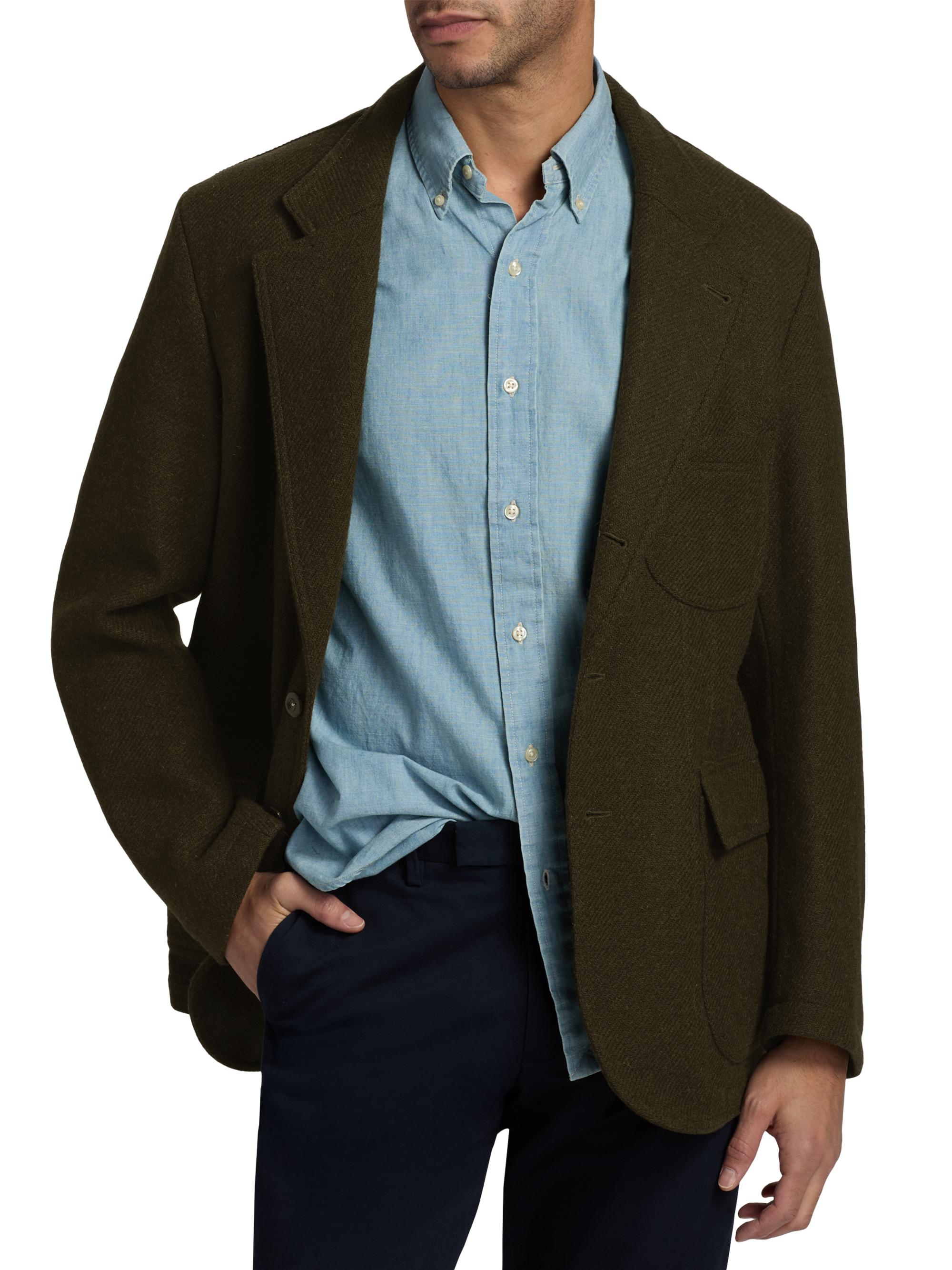 Drake's Mk. VII Harris Tweed Games Blazer | Saks Fifth Avenue