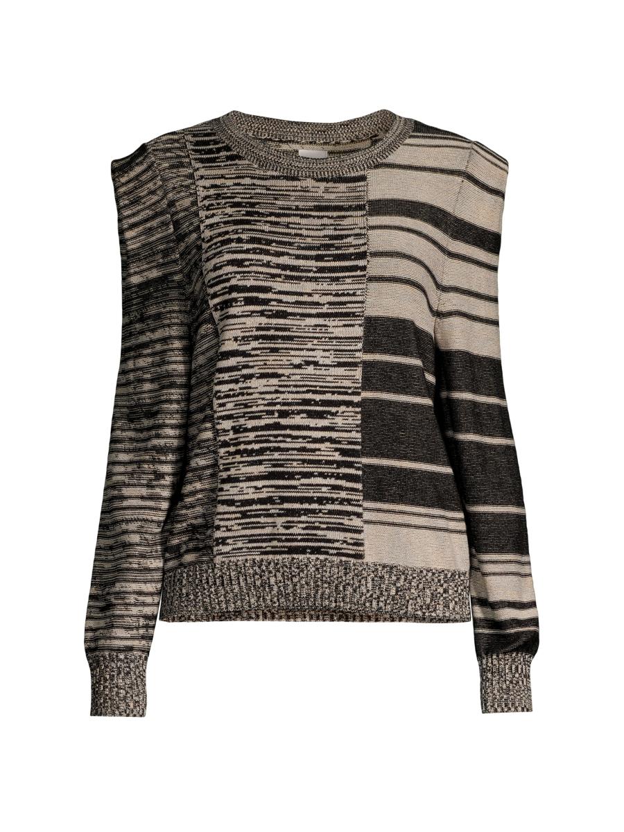 NIC+ZOE Mixed Musings Cotton-Blend Sweater | Saks Fifth Avenue