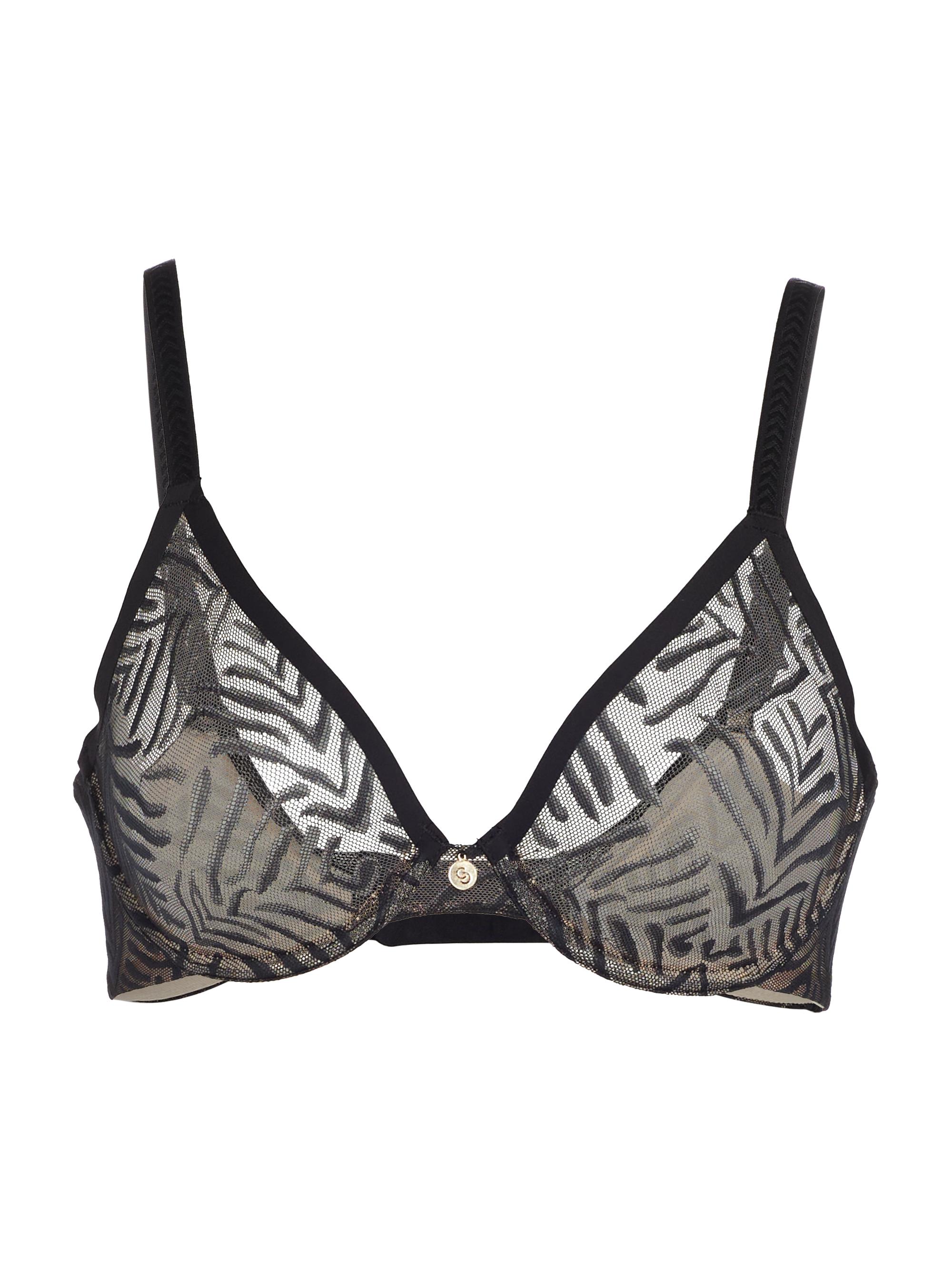 Chantelle Graphic Allure Molded Mesh Underwire Bra | Saks Fifth Avenue
