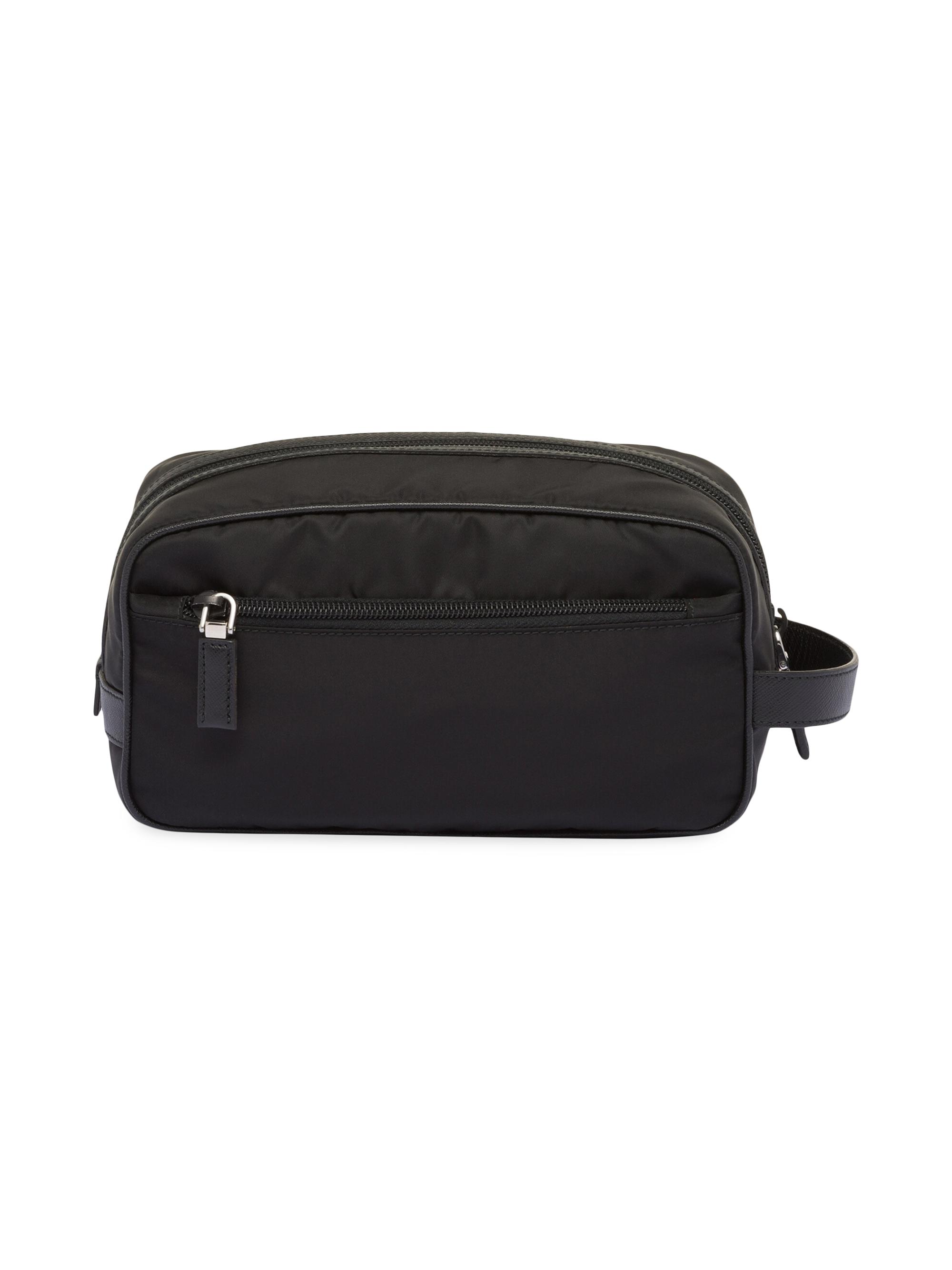 Prada Re-Nylon And Saffiano Leather Travel Pouch | Saks Fifth Avenue