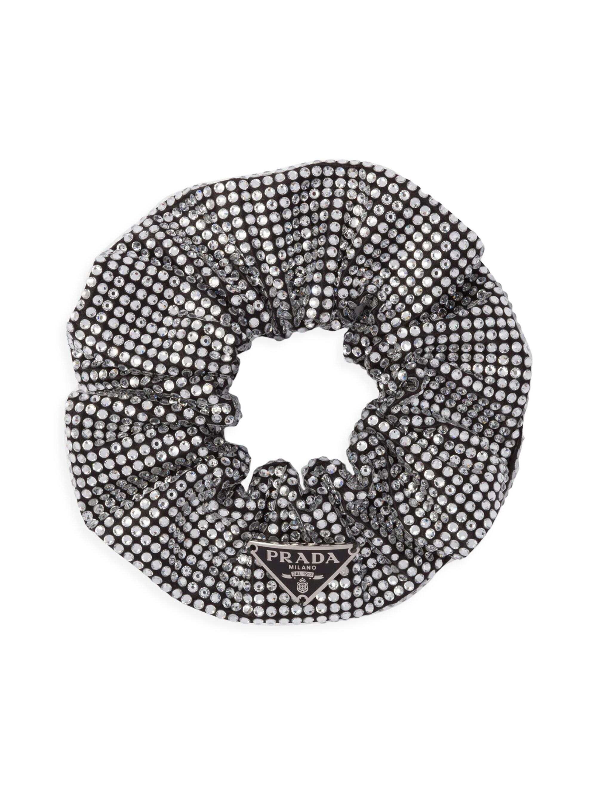 Shop Prada Satin Scrunchie | Saks Fifth Avenue