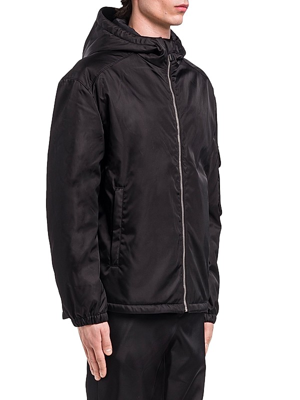 Shop Prada Re-Nylon Blouson Jacket | Saks Fifth Avenue Shop Prada Re-Nylon Blouson Jacket | Saks Fifth Avenue