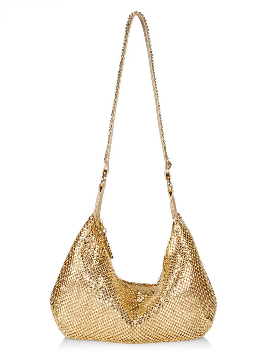 Whiting & Davis Bianca Chainmail Shoulder Bag | Saks Fifth Avenue
