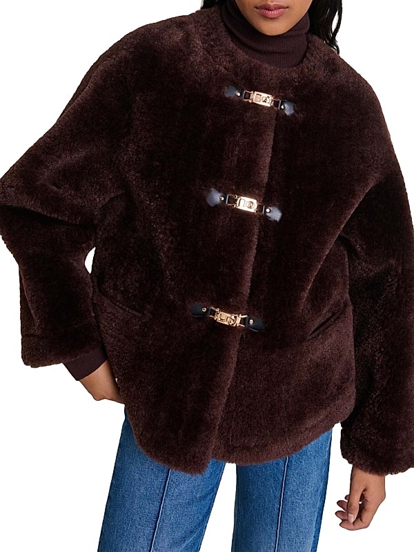Shop Maje Short Faux Fur Coat | Saks Fifth Avenue Shop Maje Short Faux Fur Coat | Saks Fifth Avenue