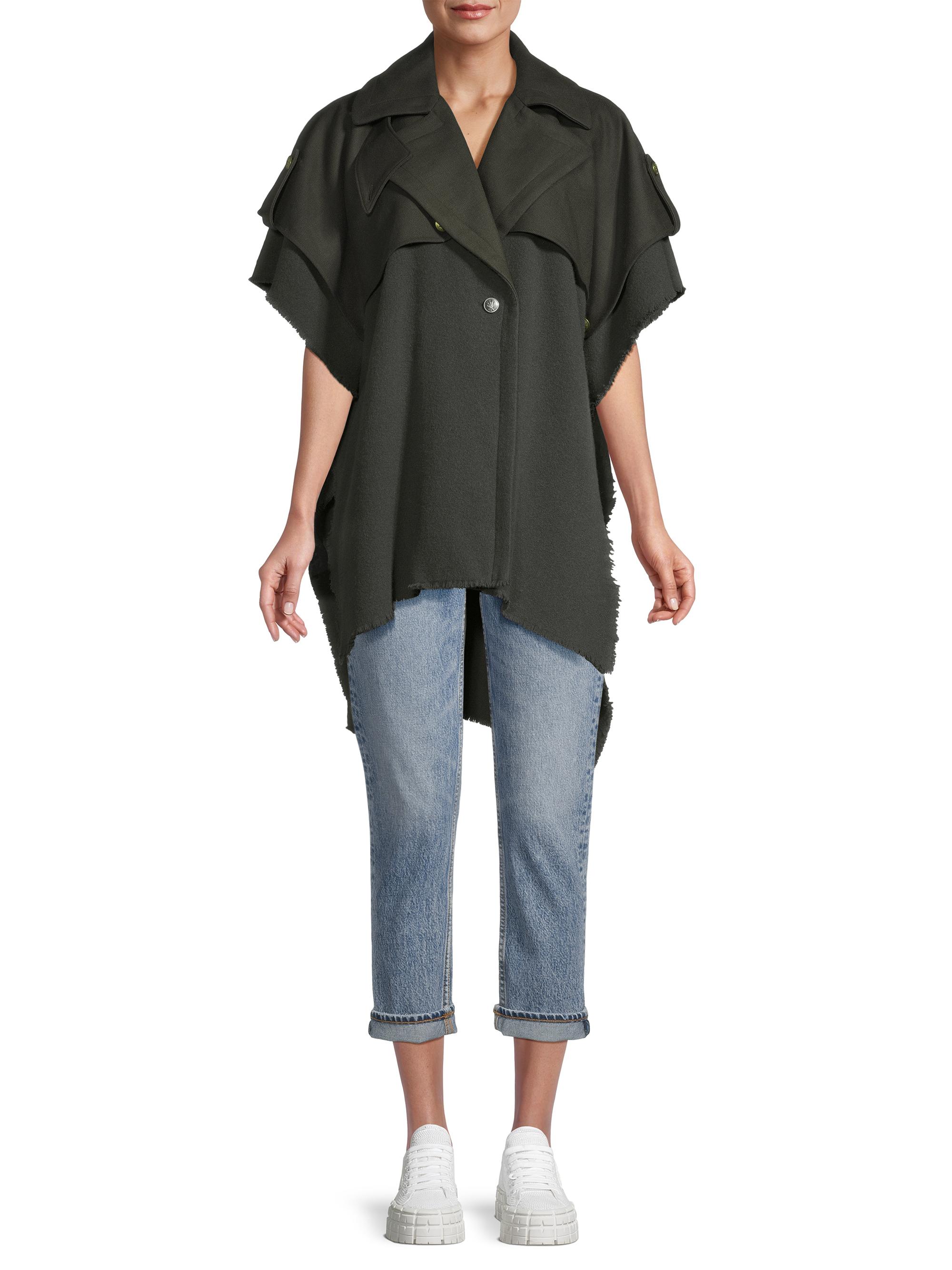 rag & bone Trench Wool Poncho | Saks Fifth Avenue