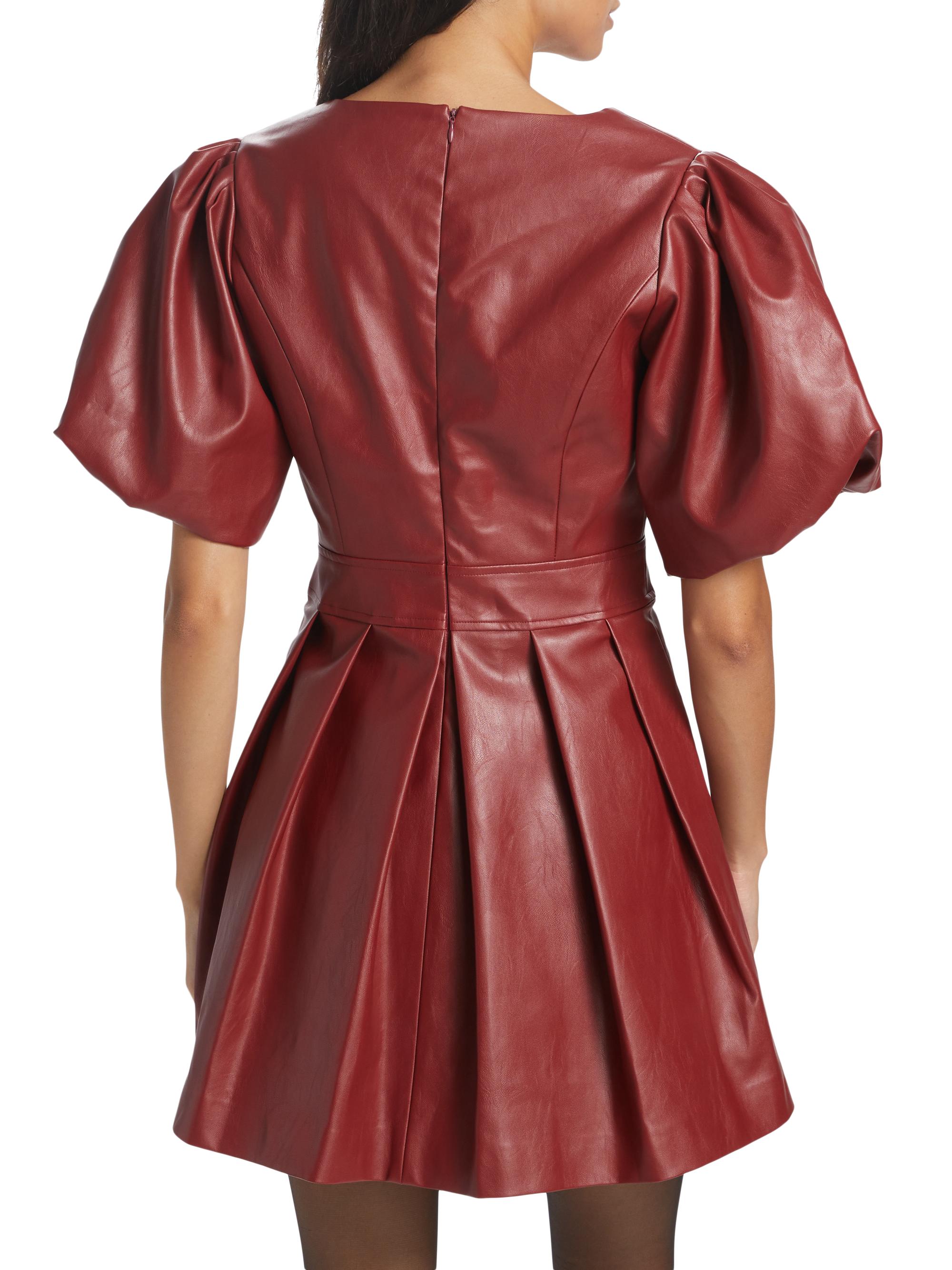 LDT Alexis Faux Leather Minidress | Saks Fifth Avenue