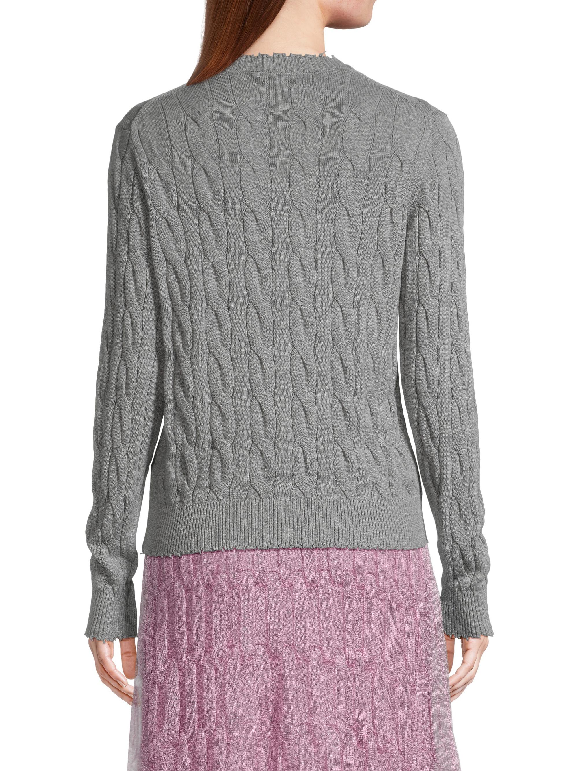 Minnie Rose Cable-Knit Cardigan | Saks Fifth Avenue