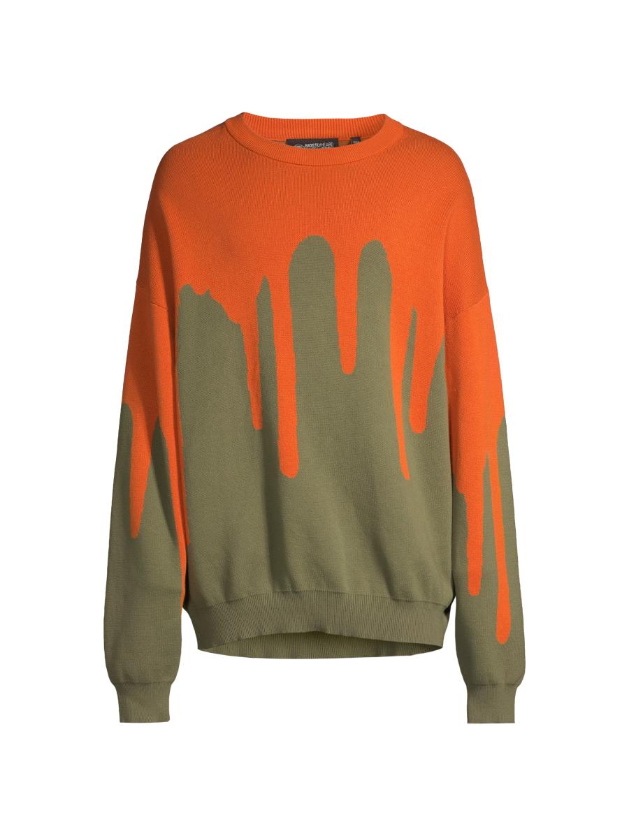 Mostly Heard Rarely Seen 8-Bit Drip Oversized Sweater | Saks Fifth Avenue