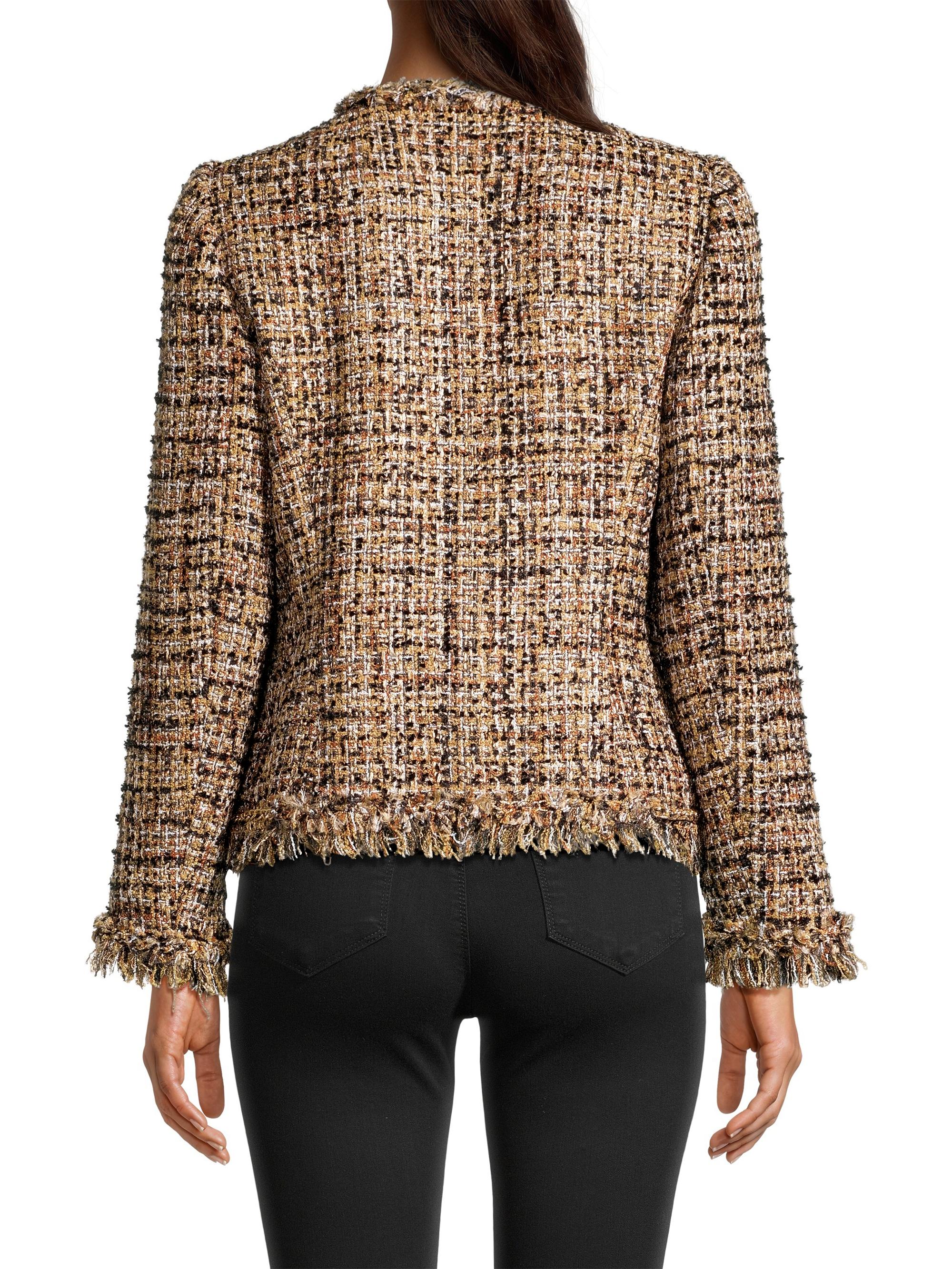 Kobi Halperin Lisa Metallic Tweed Jacket | Saks Fifth Avenue