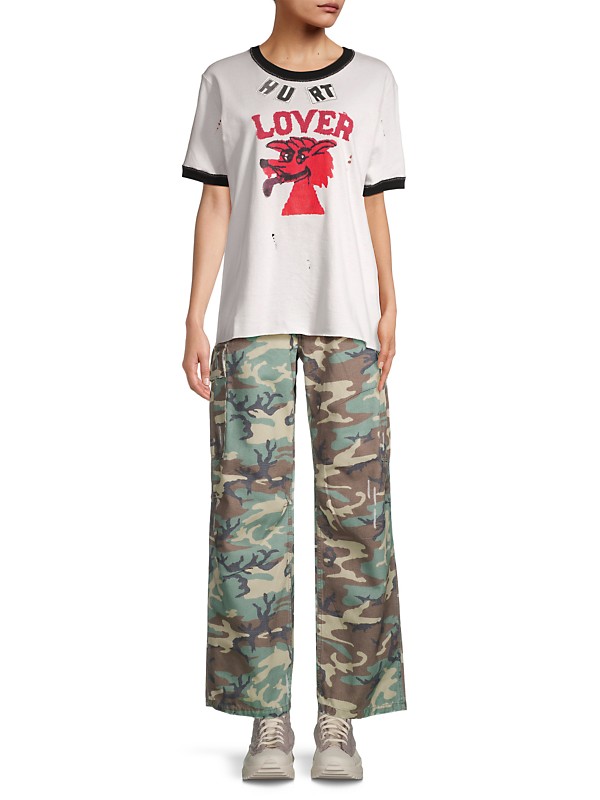 Shop ERL Hurt Lover T-Shirt | Saks Fifth Avenue Shop ERL Hurt Lover T-Shirt | Saks Fifth Avenue