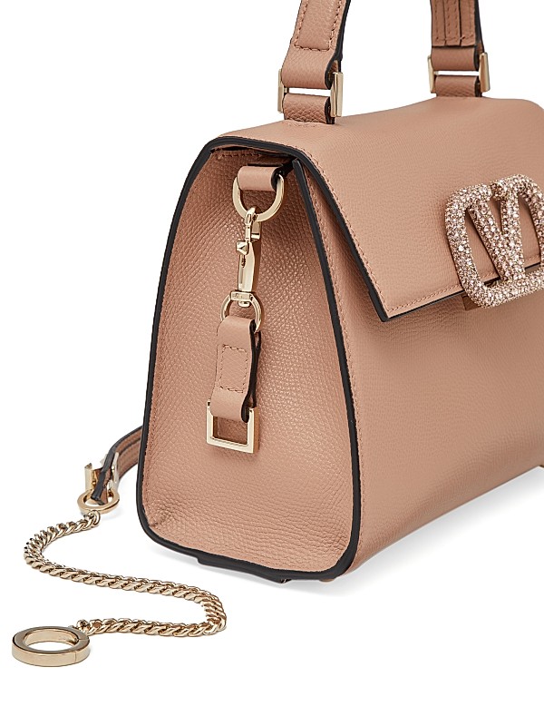 Shop Valentino Garavani Small V Sling Handbag with Jewel Shop Valentino Garavani Small V Sling Handbag with Jewel