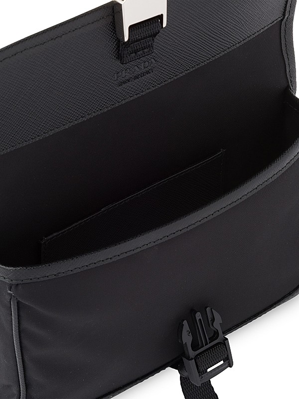 Shop Prada Re-Nylon And Saffiano Leather Smartphone Case Shop Prada Re-Nylon And Saffiano Leather Smartphone Case