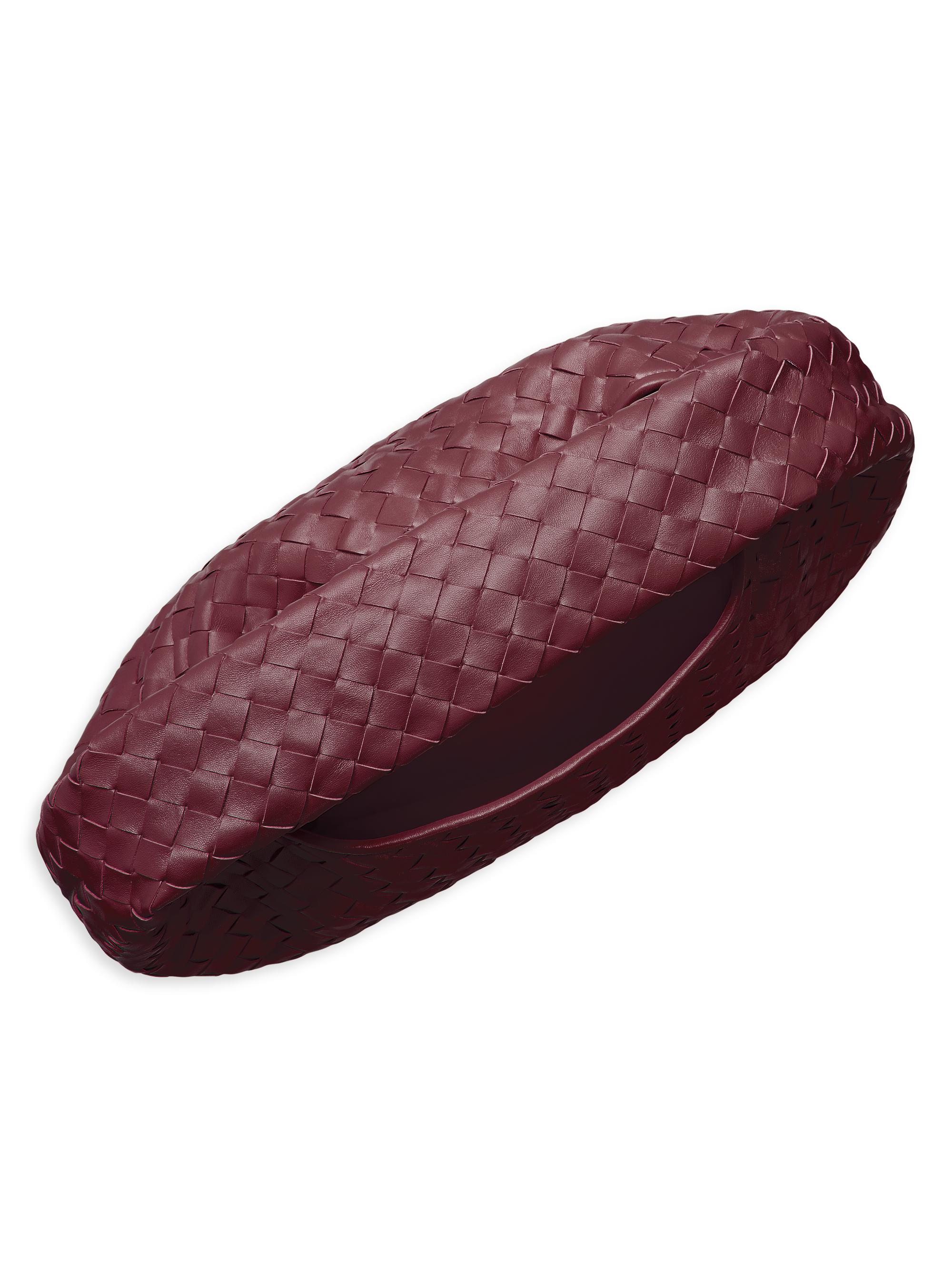 Shop Bottega Veneta Large Hop Leather Hobo Bag | Saks Fifth Avenue