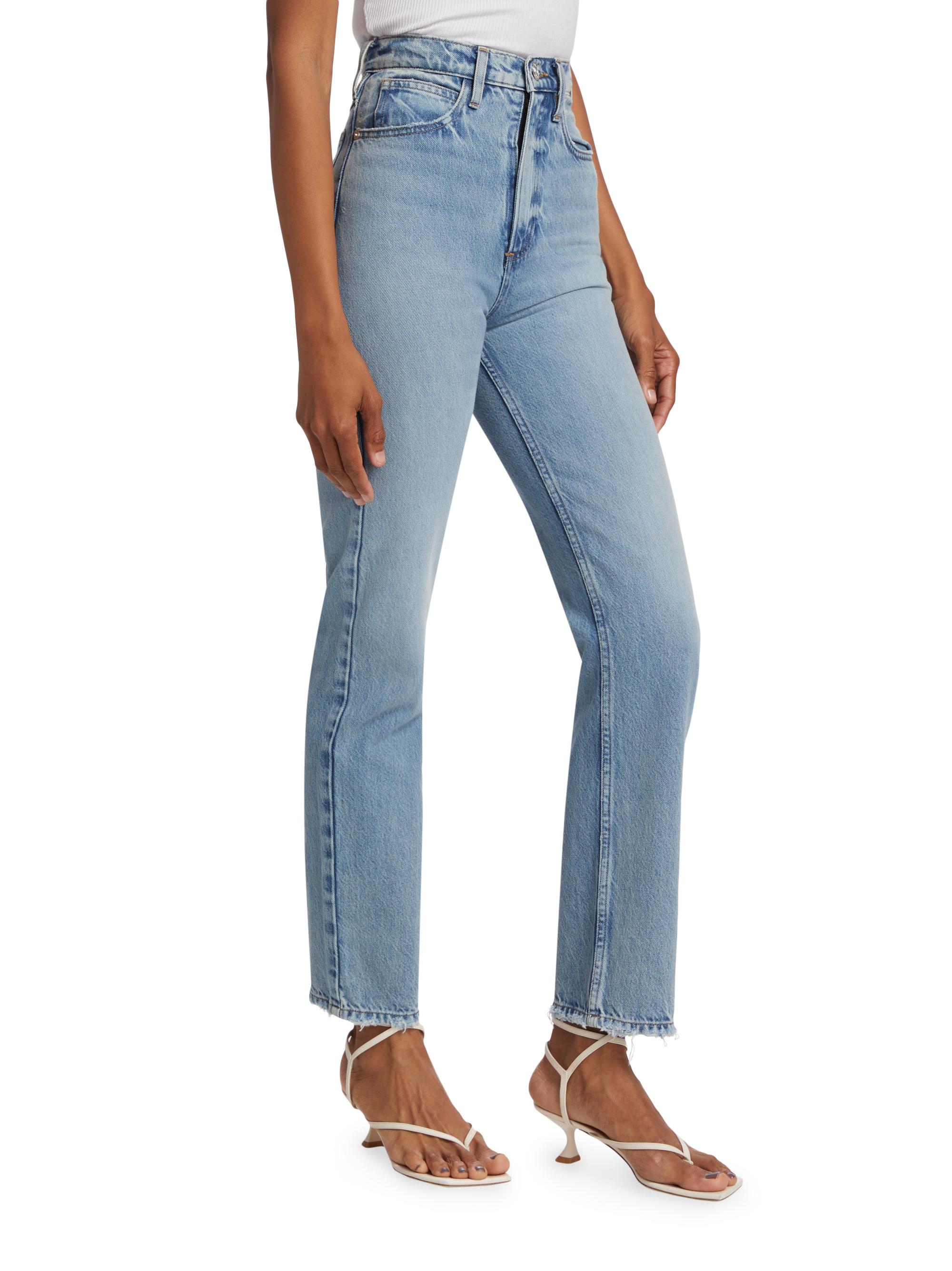 FRAME Le Jane Ankle Weston High-Rise Rigid Jeans | Saks Fifth Avenue