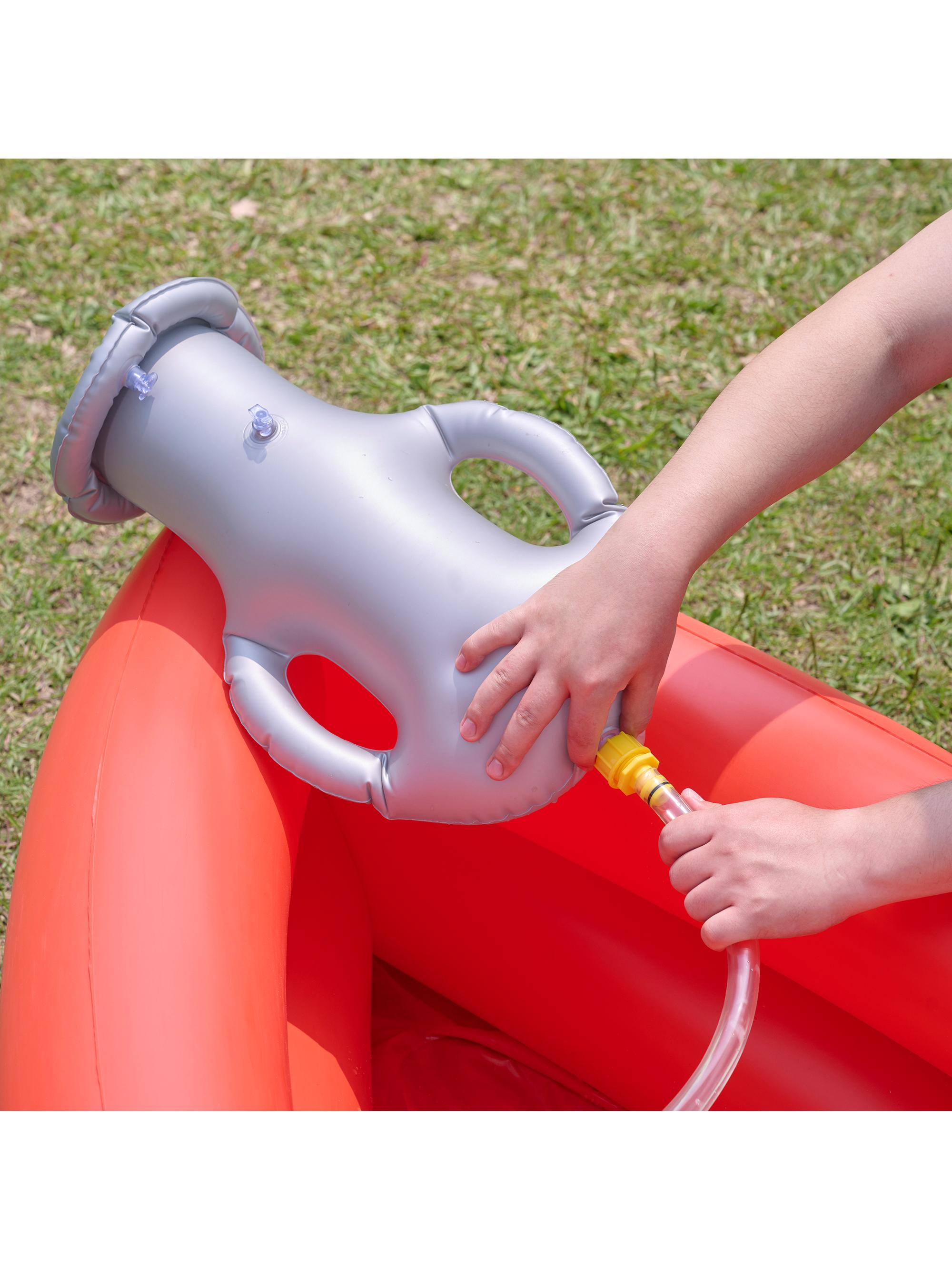 Teamson Baby Boy's Water Fun Inflatable Pirate Ship Sprinkler Play ...