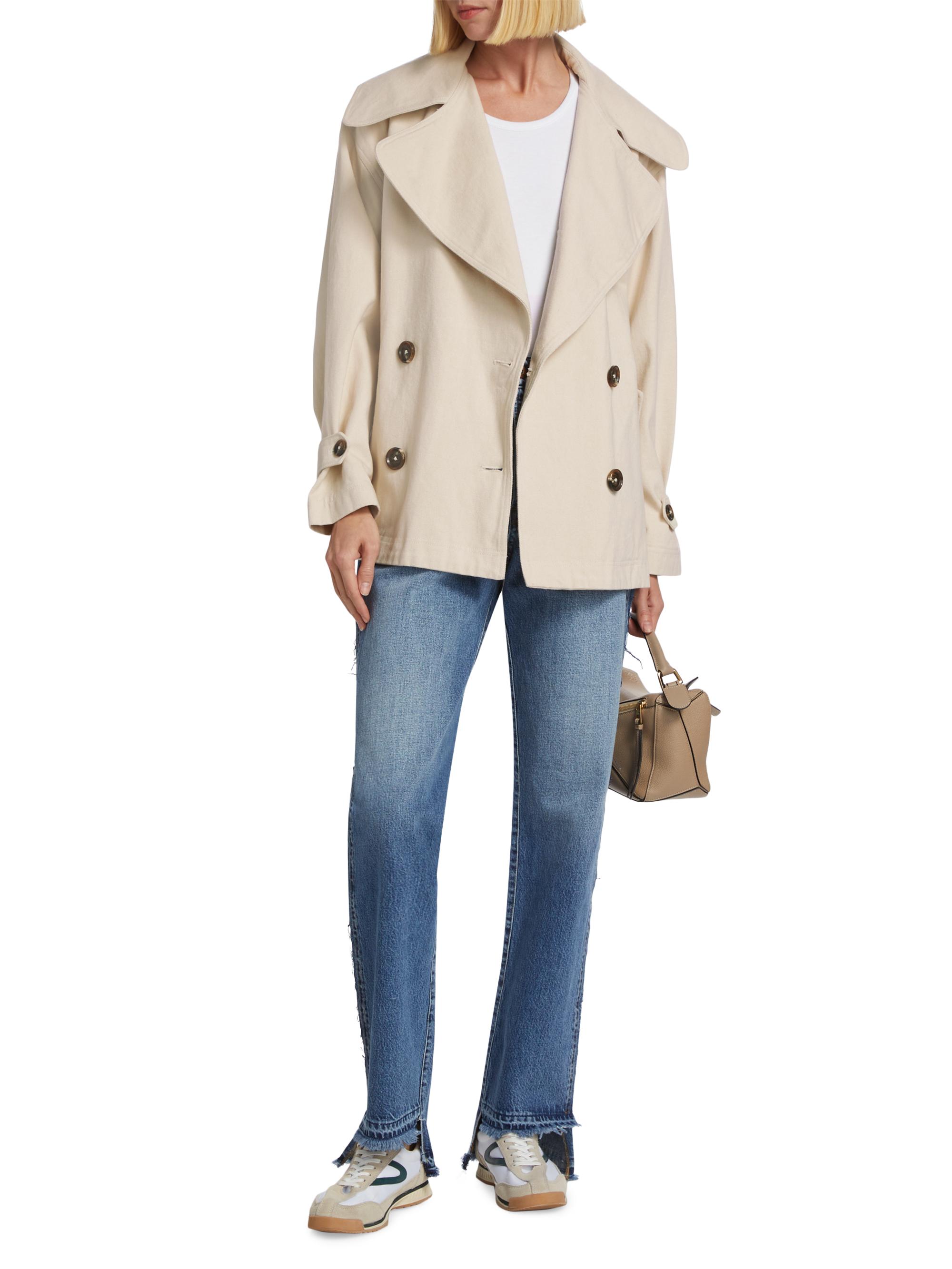 3x1 Sabina Cut-Out-Hem Jeans | Saks Fifth Avenue