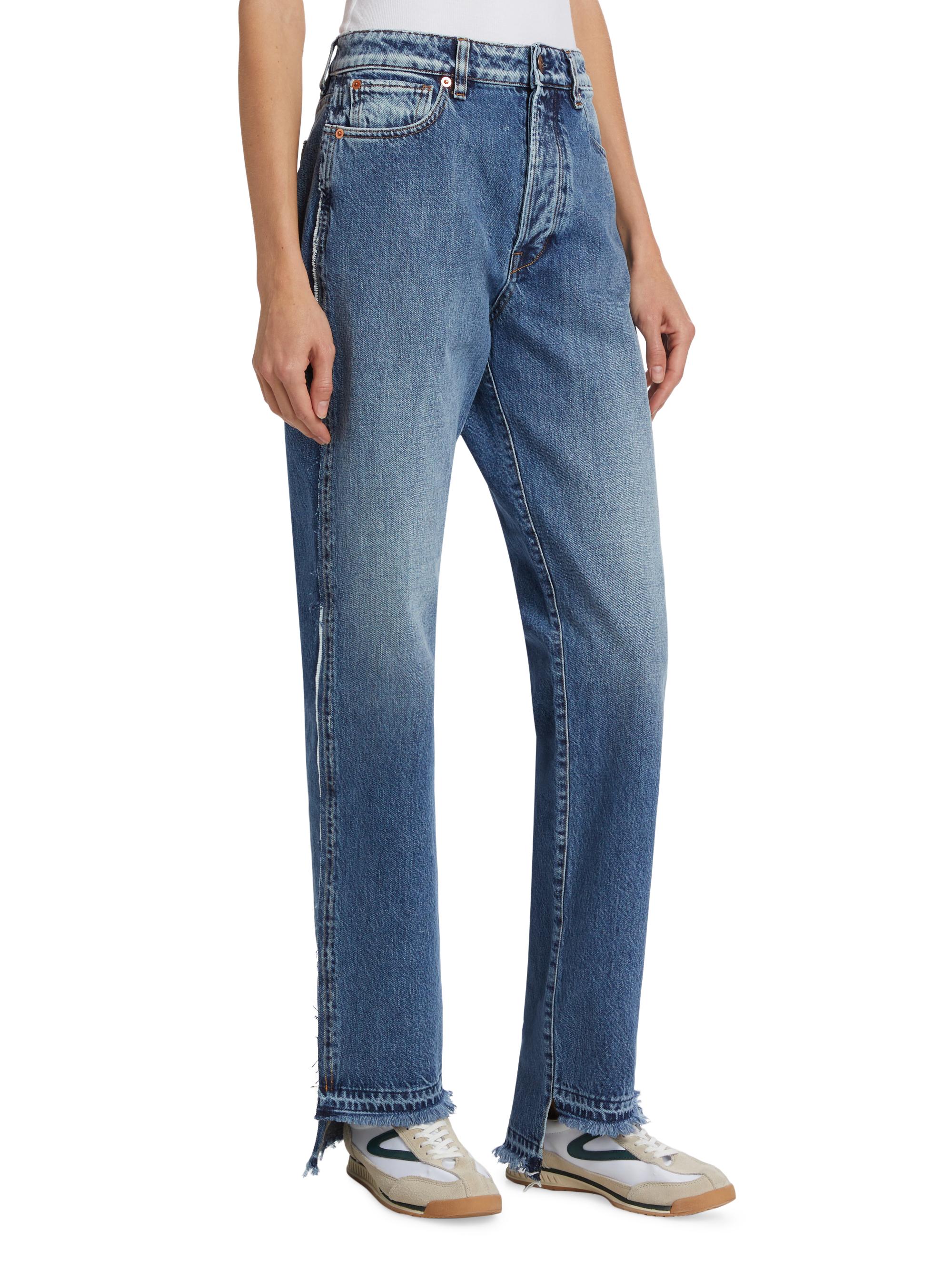 3x1 Sabina Cut-Out-Hem Jeans | Saks Fifth Avenue