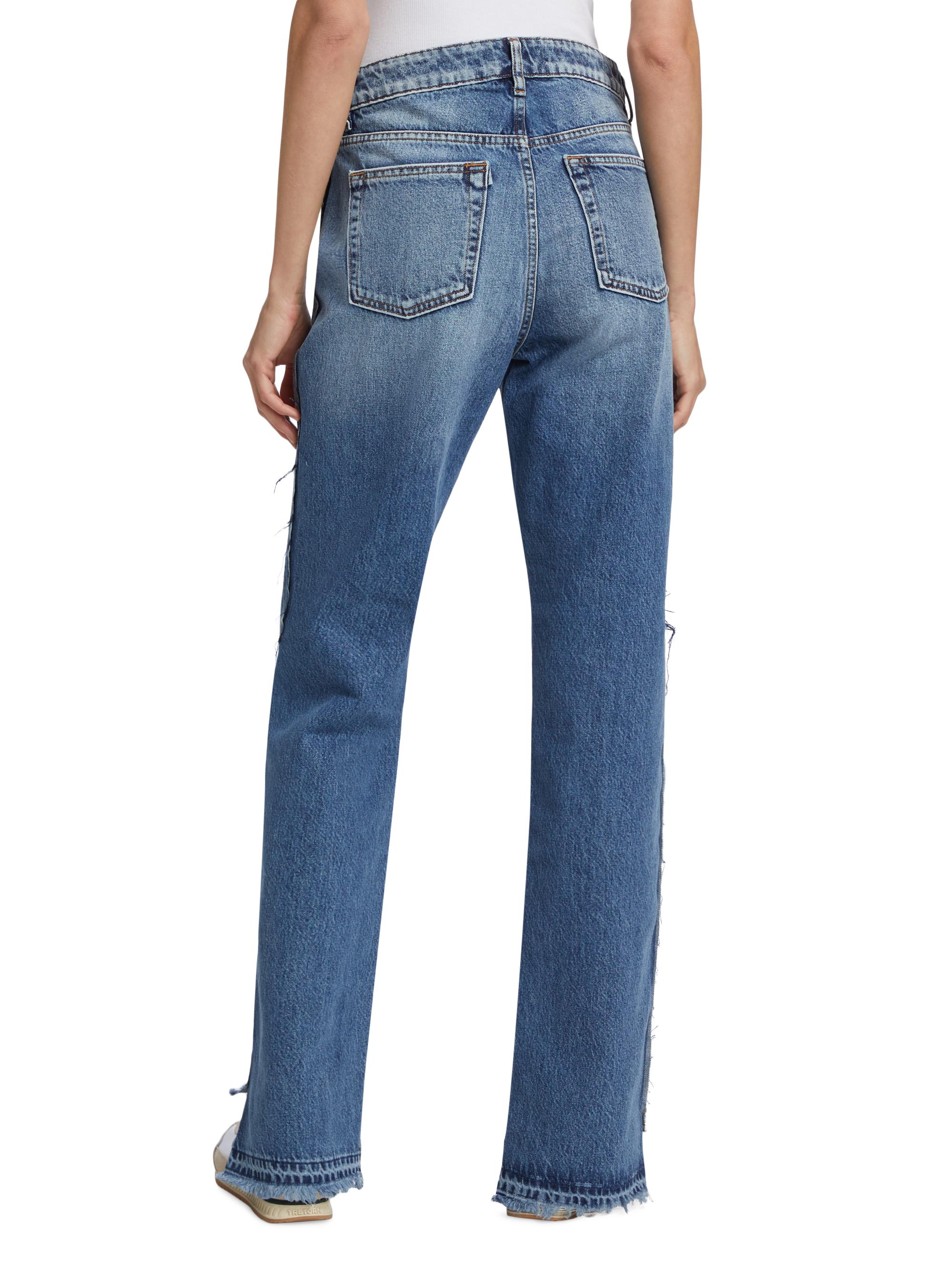 3x1 Sabina Cut-Out-Hem Jeans | Saks Fifth Avenue