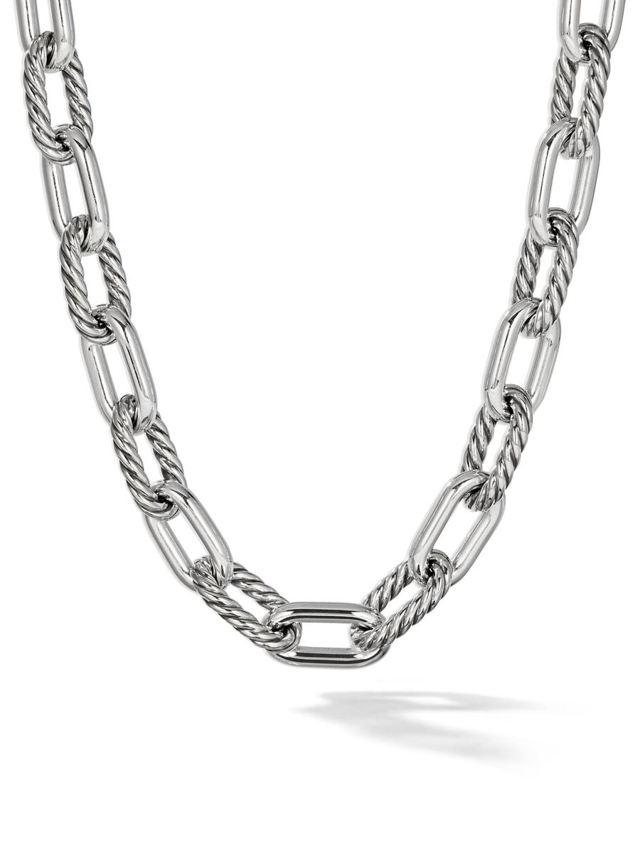 David Yurman DY Madison Chain Necklace in Sterling Silver | Saks Fifth ...