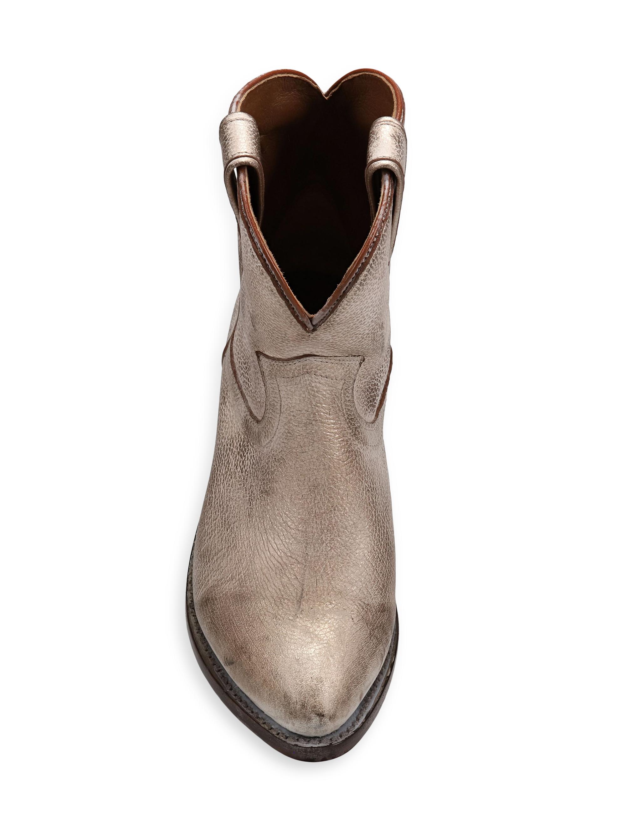 Frye Billy Western-Style Short Booties | Saks Fifth Avenue
