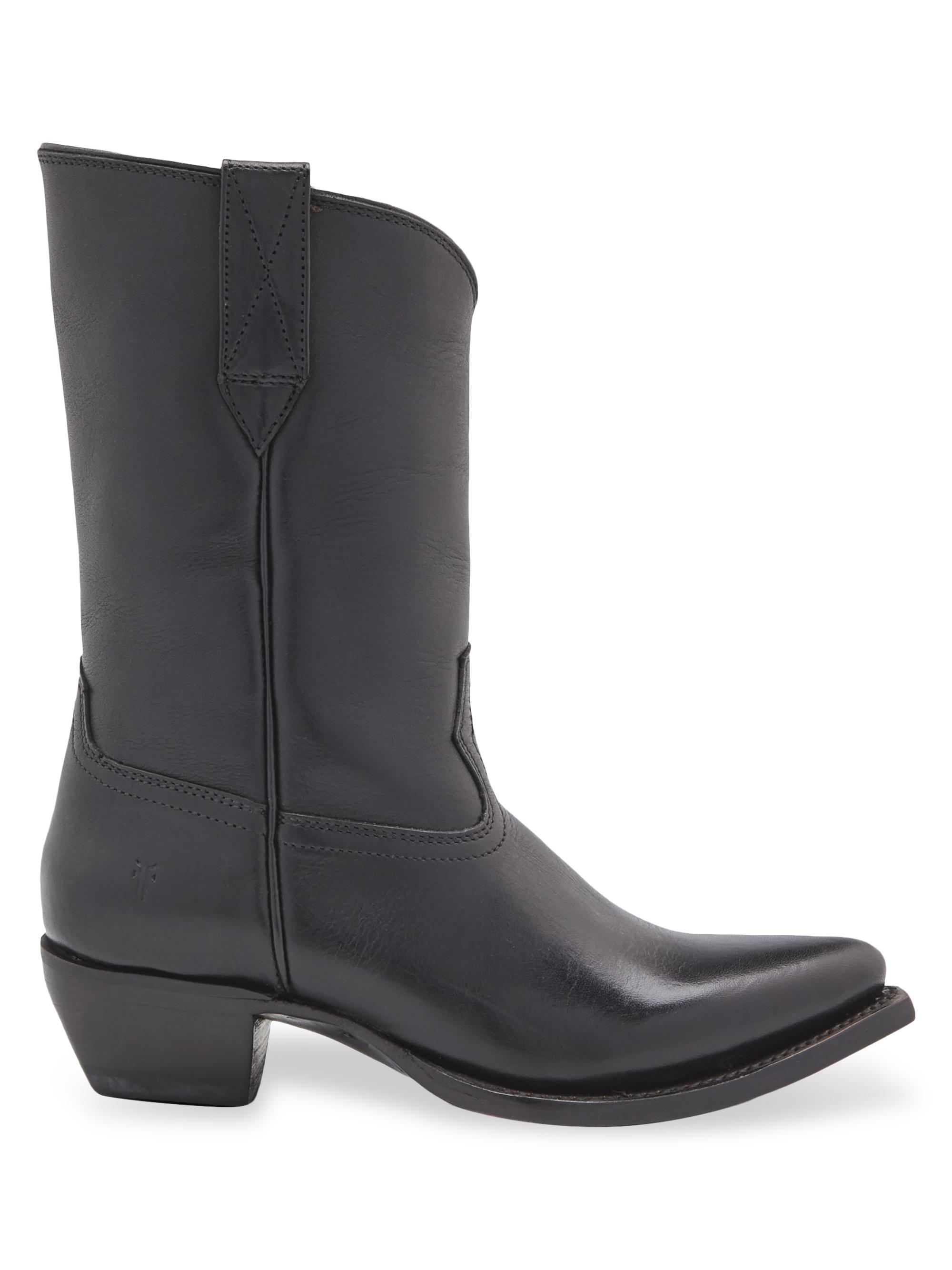 Frye Sacha Leather Mid Boots | Saks Fifth Avenue
