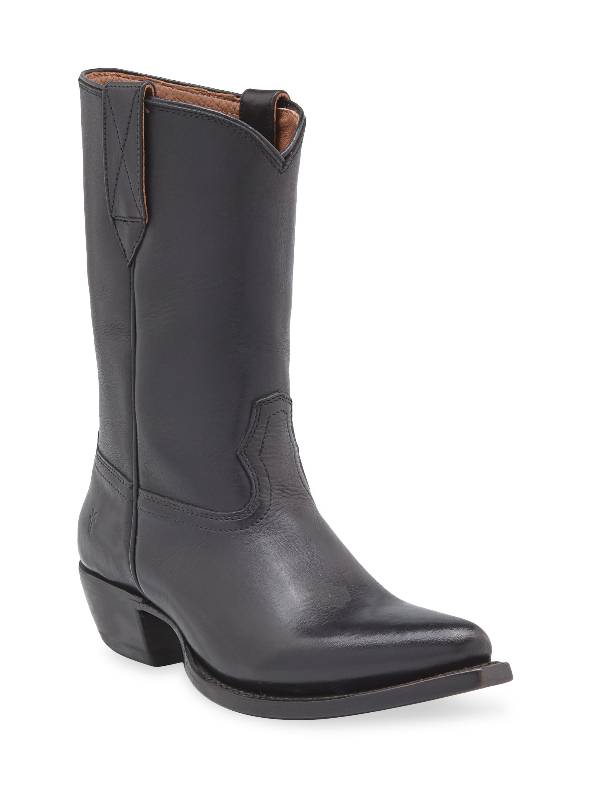 Frye Sacha Leather Mid Boots | Saks Fifth Avenue