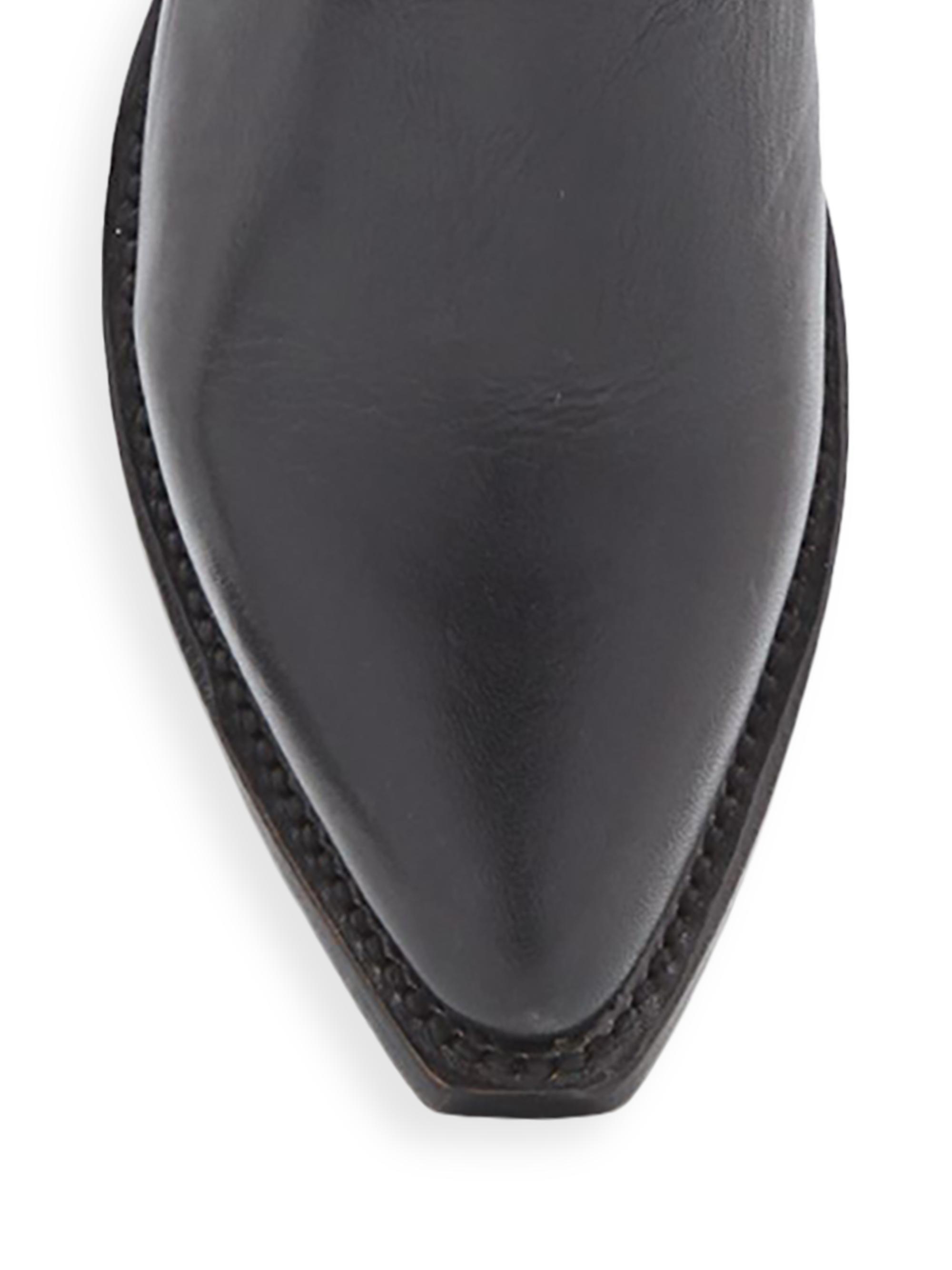 Frye Sacha Leather Mid Boots | Saks Fifth Avenue