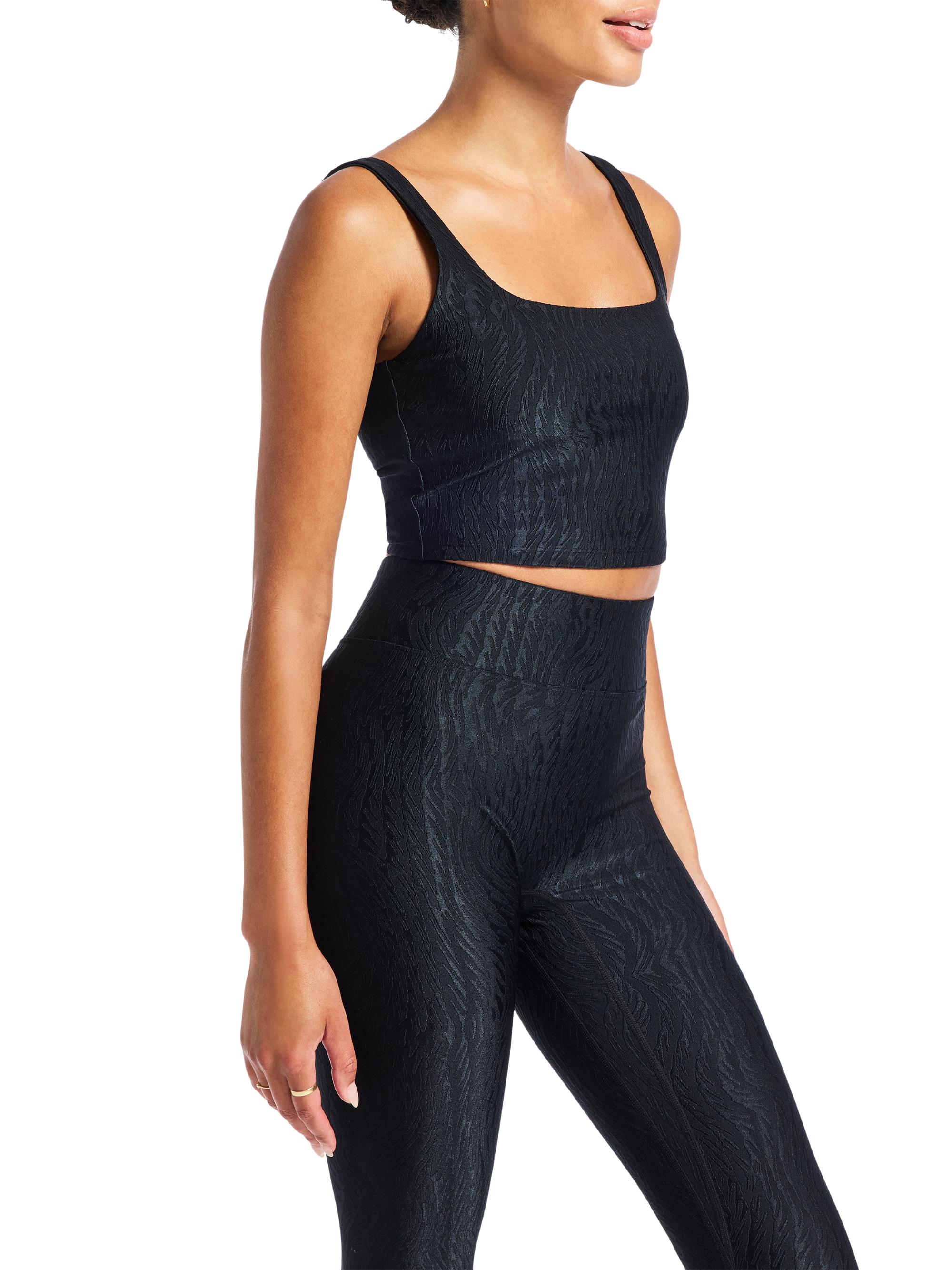 Bandier Tempo Jacquard Crop Bra Top | Saks Fifth Avenue