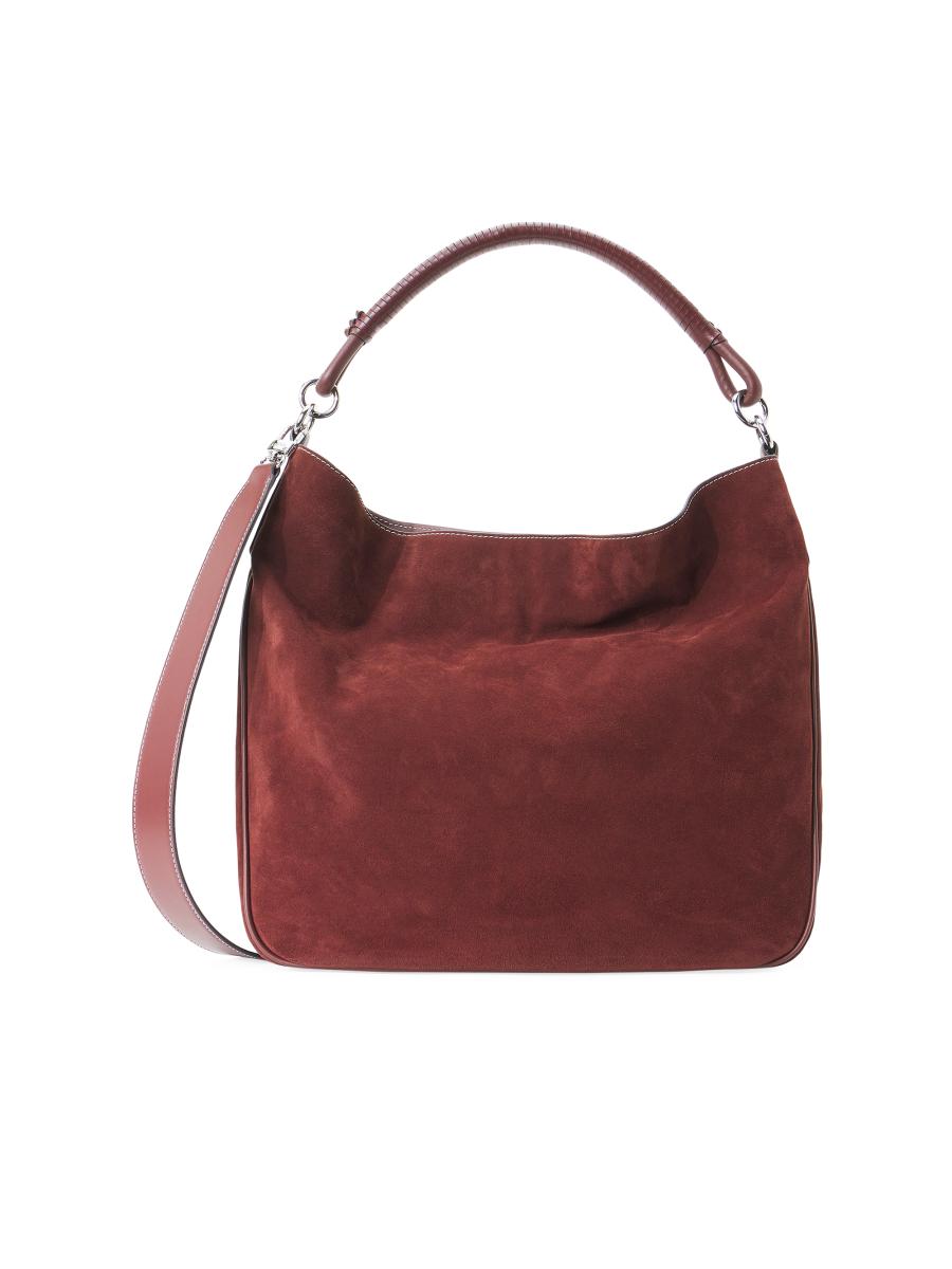 Staud Perry Suede Hobo Tote Bag | Saks Fifth Avenue