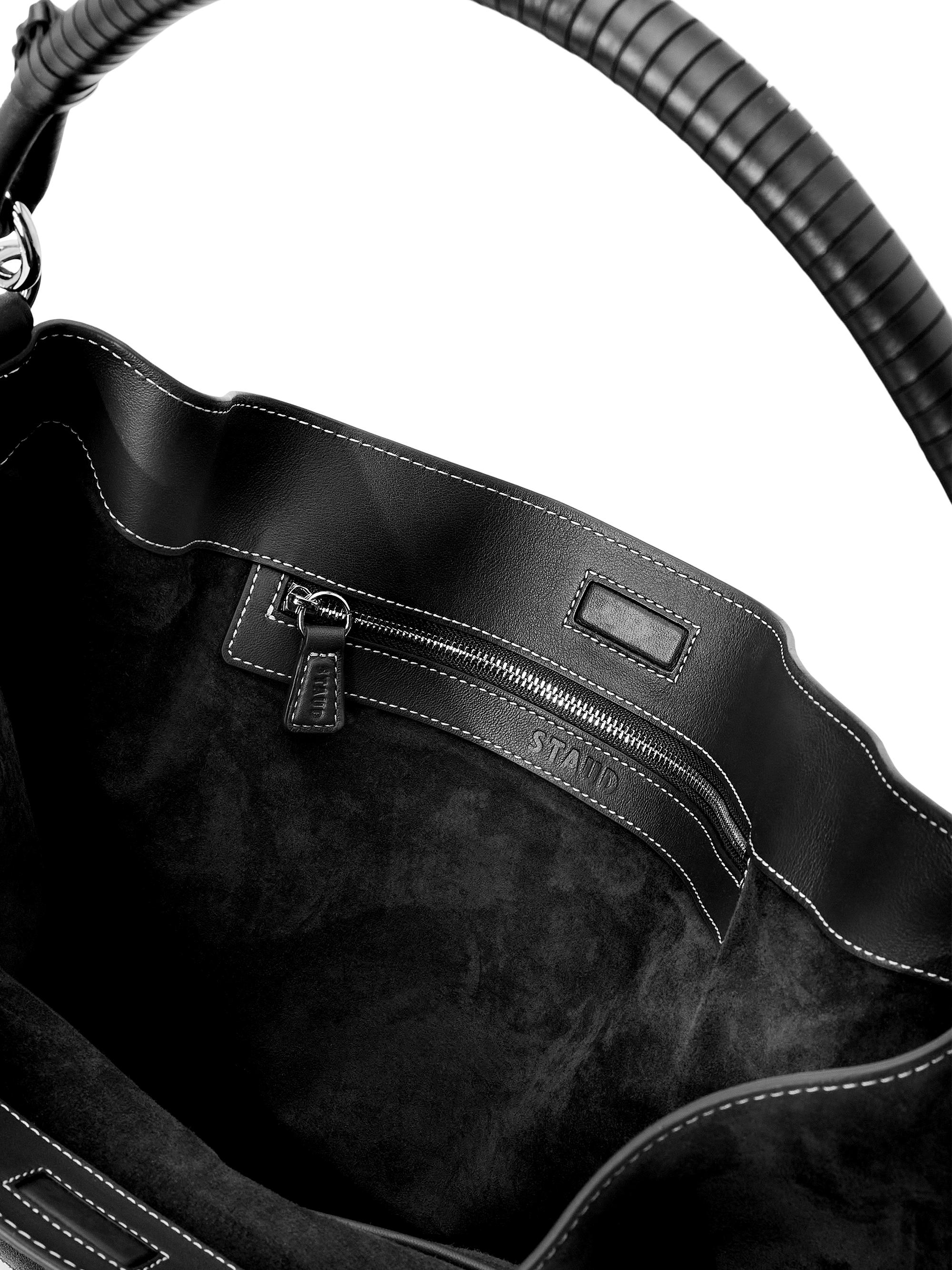 Shop Staud Perry Suede Hobo Tote Bag | Saks Fifth Avenue